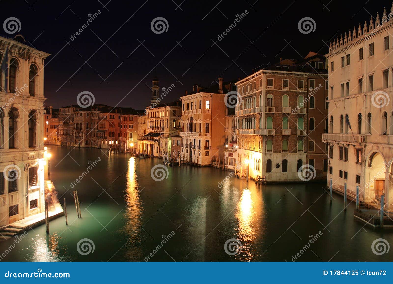 Venice At Night Royalty-Free Stock Photography | CartoonDealer.com ...
