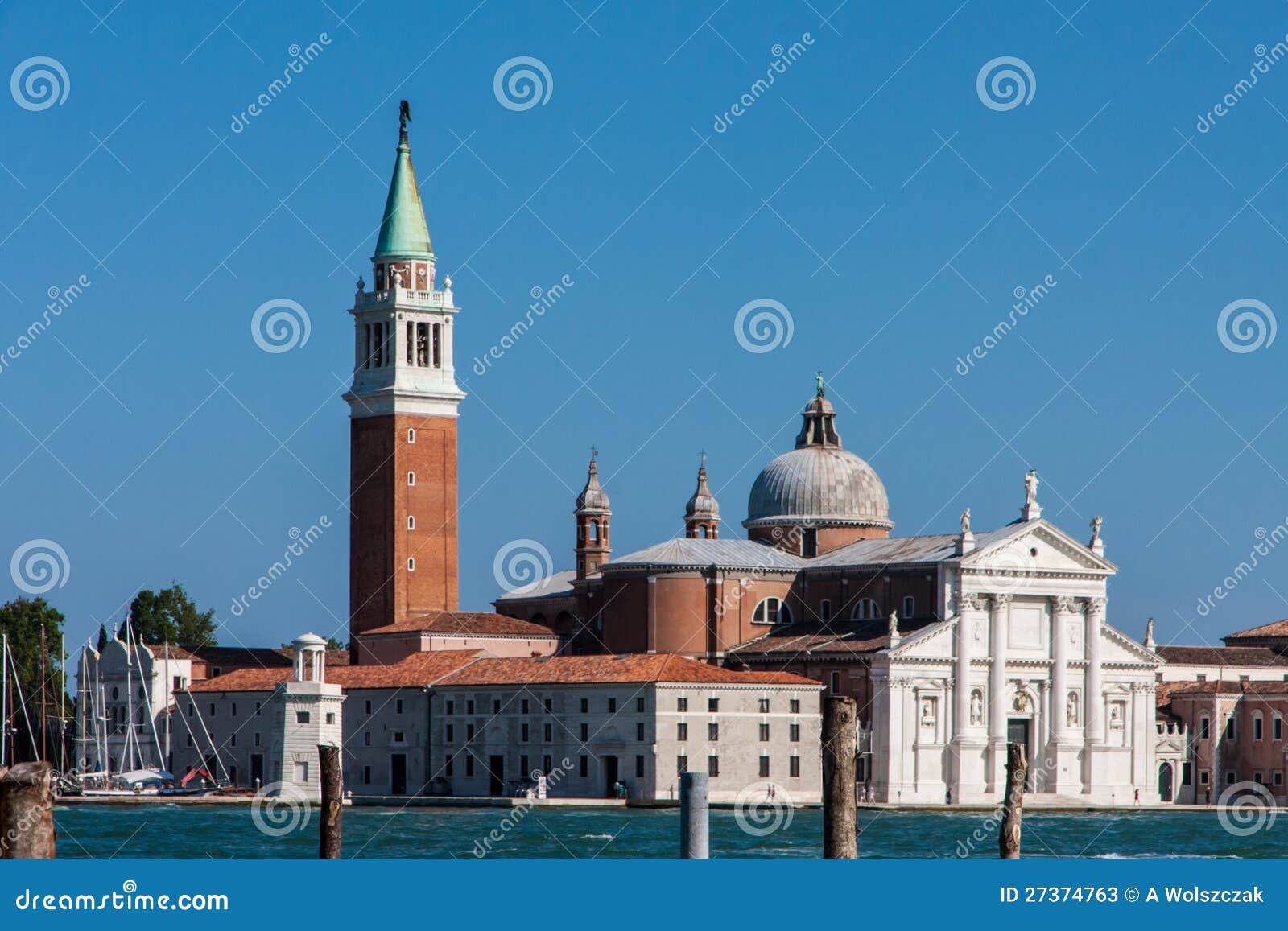 Venice old town in Italy stock image. Image of architecture - 27374763