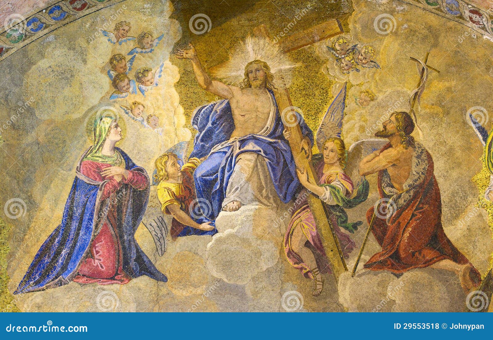 Venice religion scene stock photo. Image of jesus, heaven - 29553518