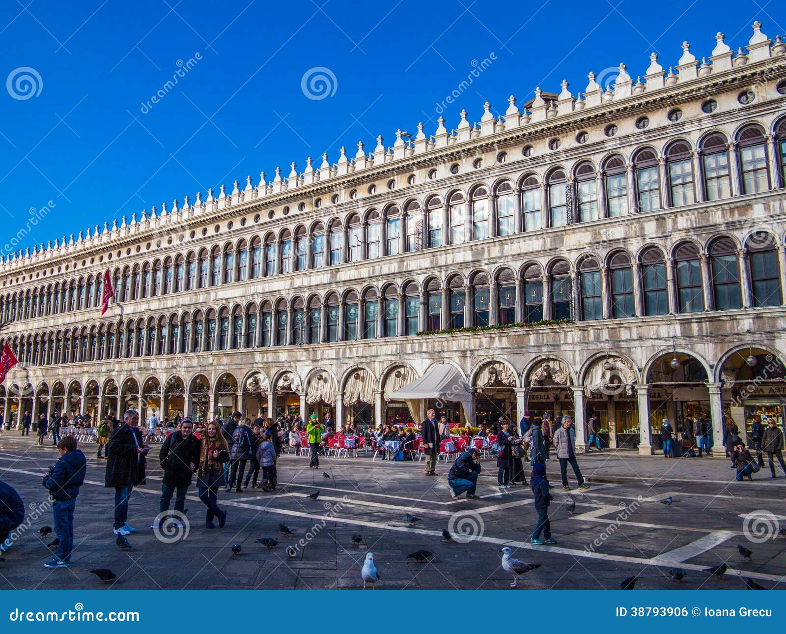 Venice San Marco Square editorial photo. Image of traditional - 38793906