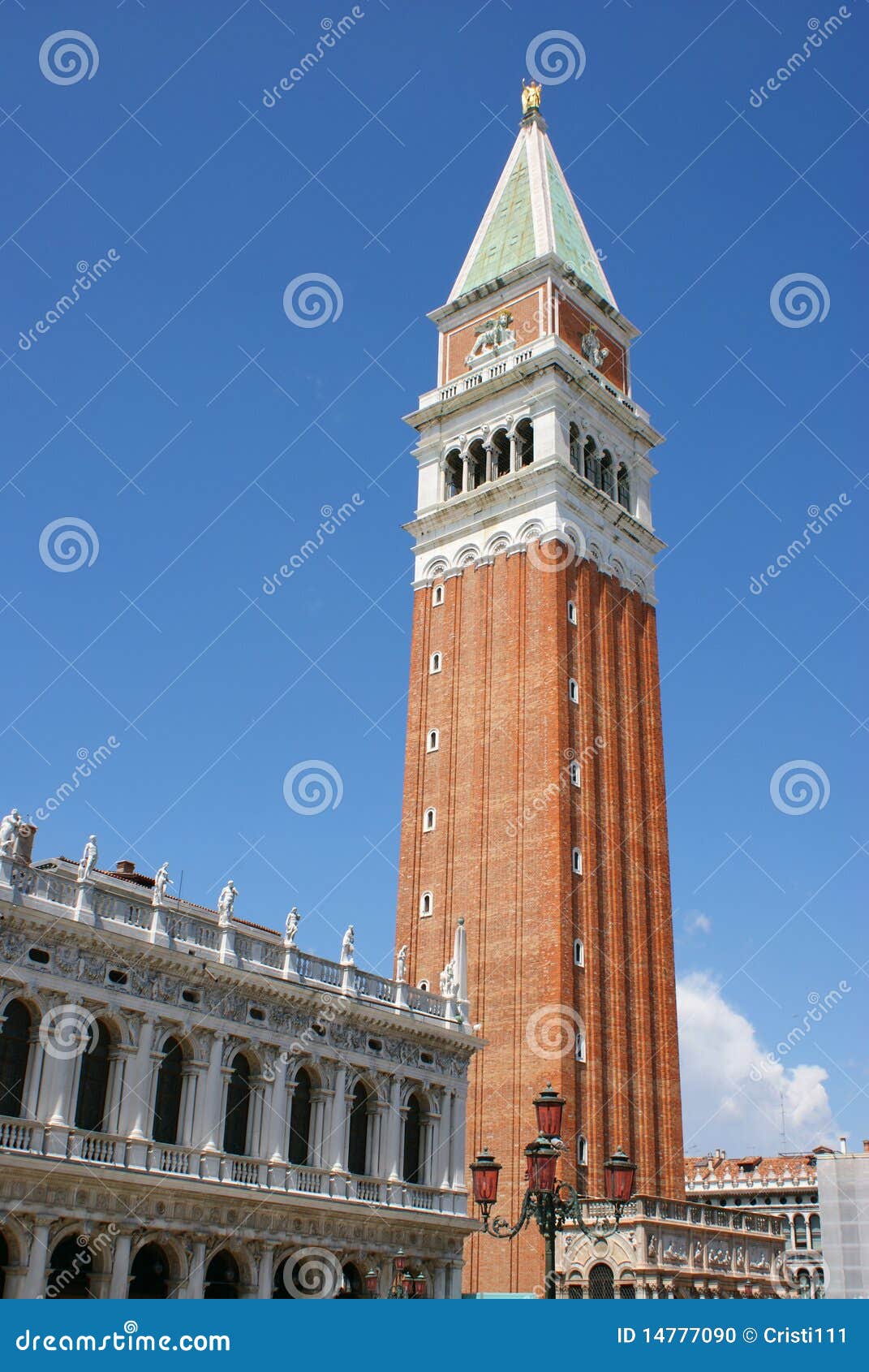 Venice: san marco tower stock photo. Image of canal, marco - 14777090