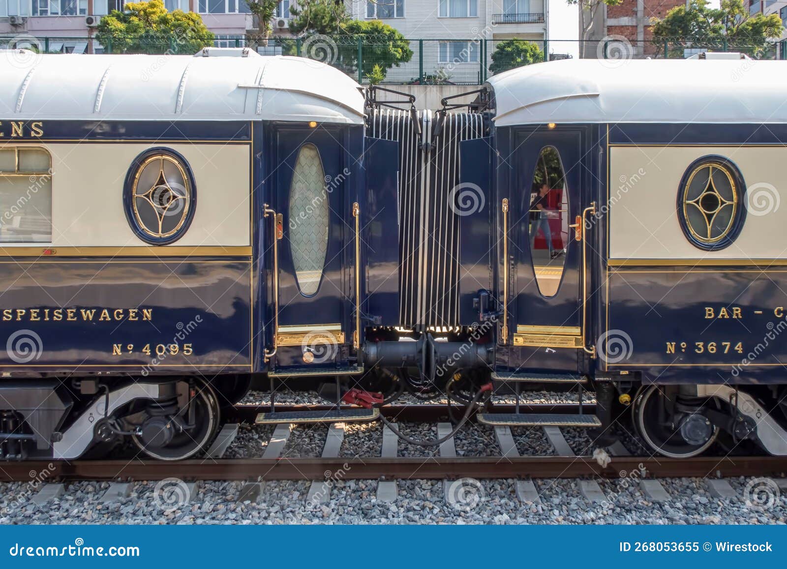 Venice Simplon Orient Express Train on the Railway Editorial Image ...