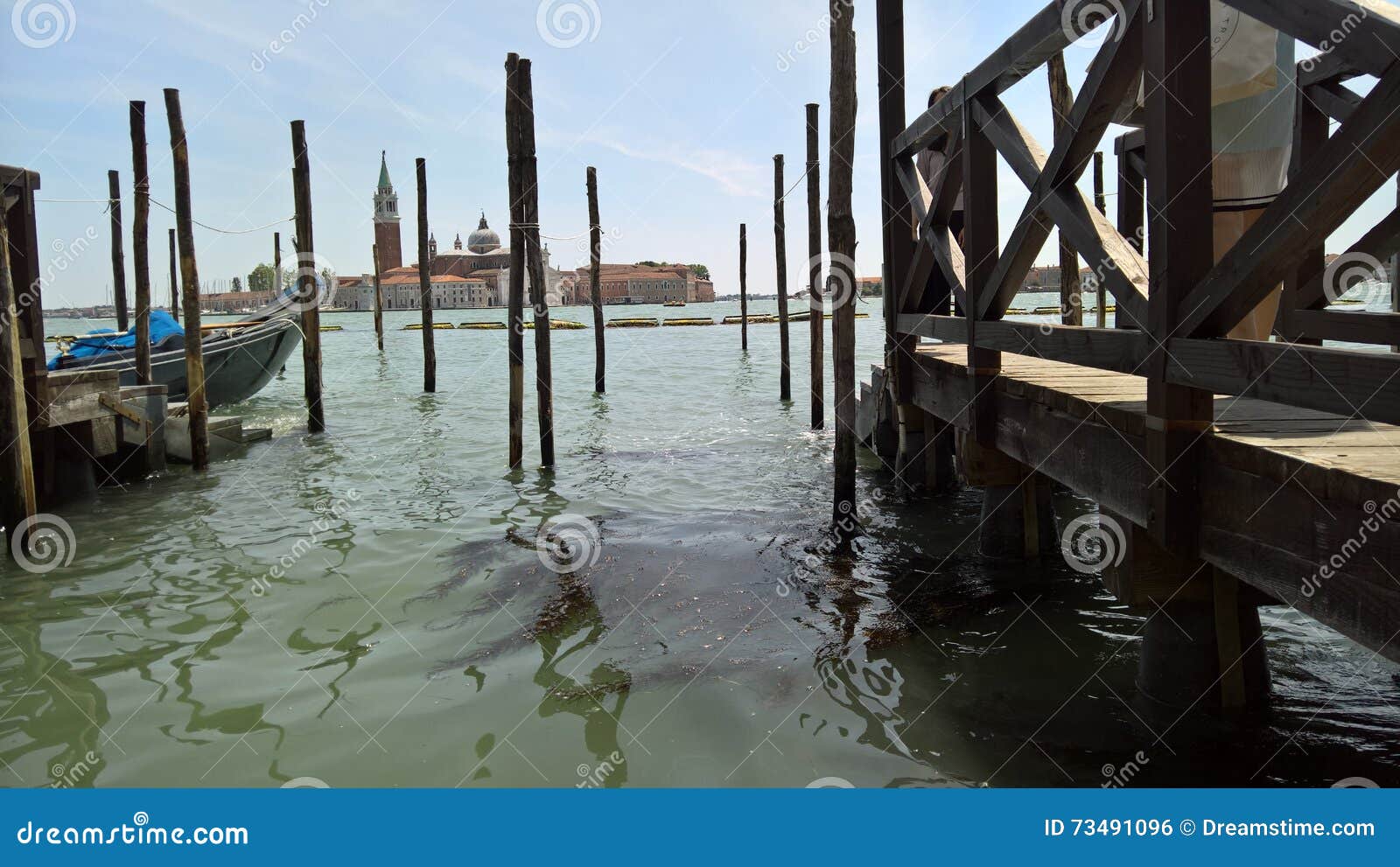 Venice in spring. stock photo. Image of people, europe - 73491096