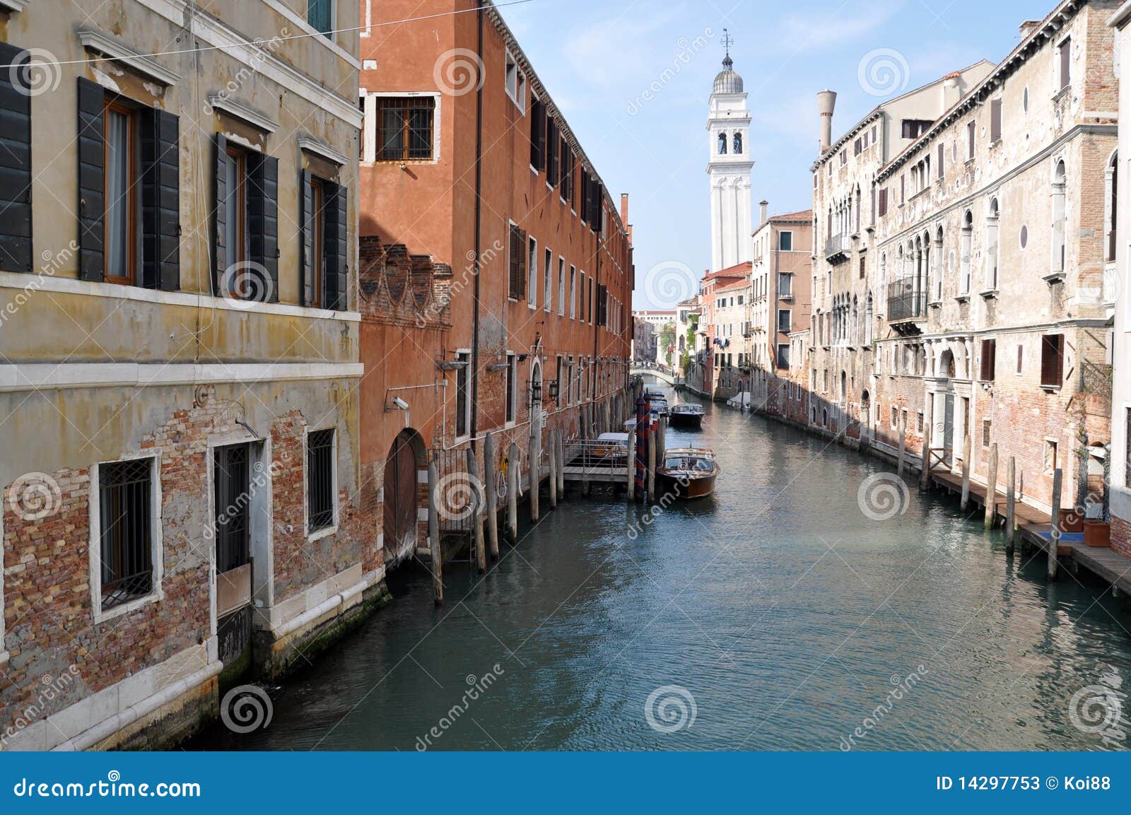 Venice Street View stock image. Image of pittoresque - 14297753