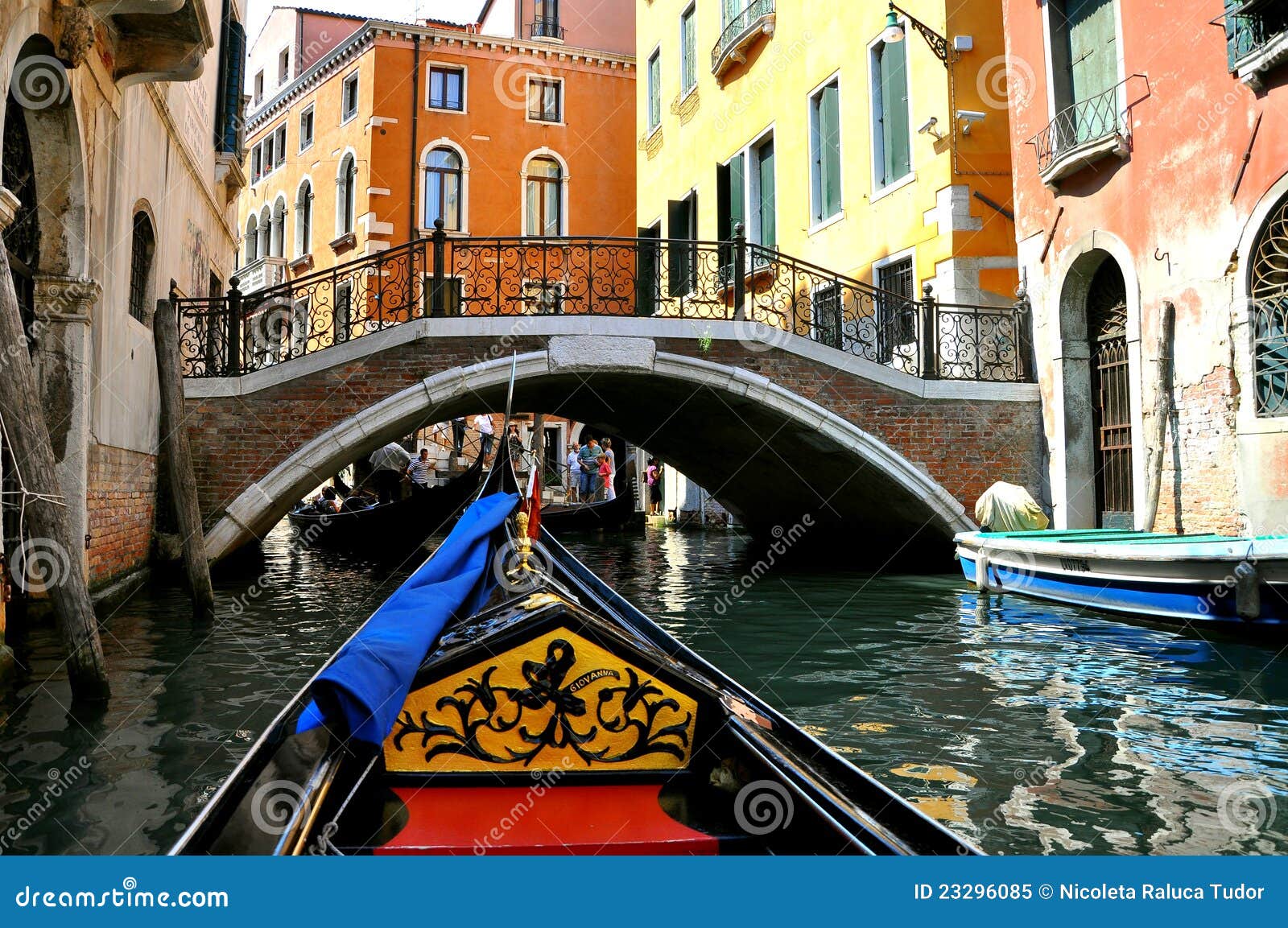 Venice tourism , Italy editorial image. Image of gondola - 23296085