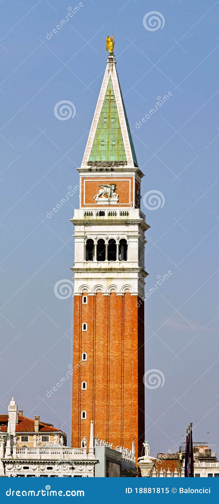 Venice Tower stock image. Image of italy, high, campanile - 18881815