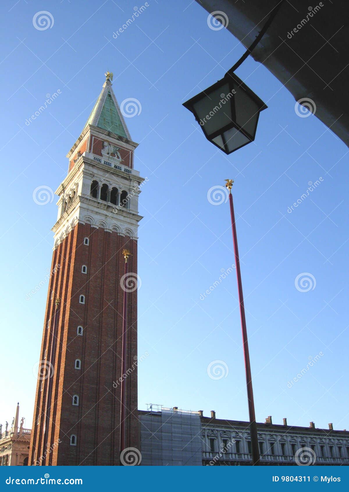 Venice tower stock image. Image of travel, italy, basilica - 9804311