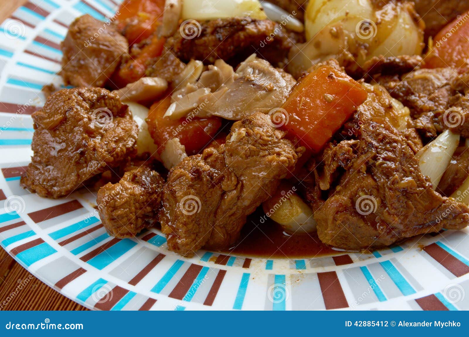 Venison ragout stock photo. Image of venison, provencal - 42885412