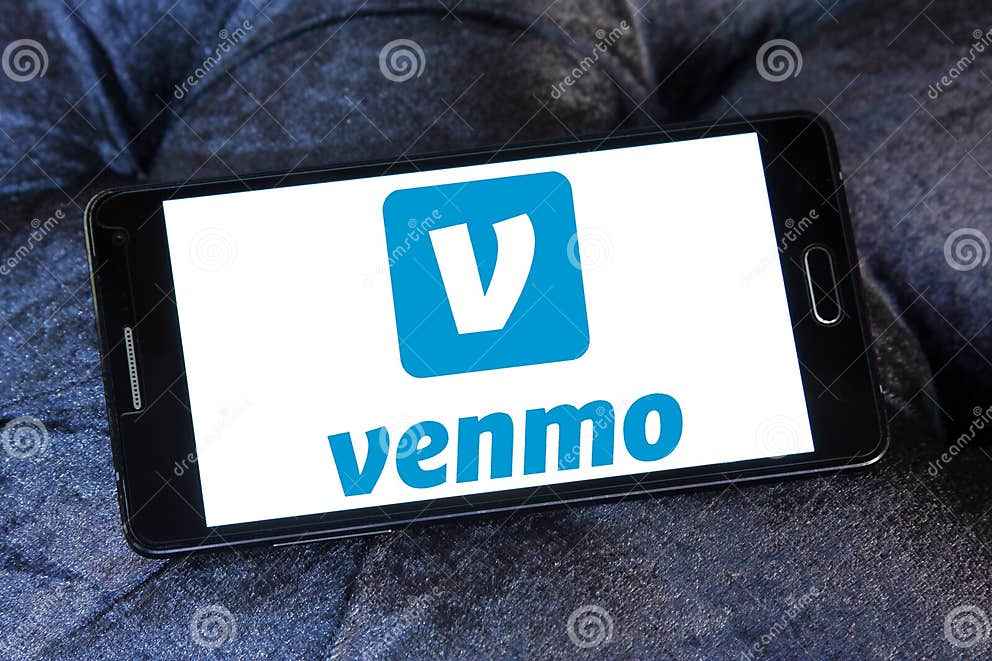Venmo payments logo editorial photo. Image of payment - 298833691