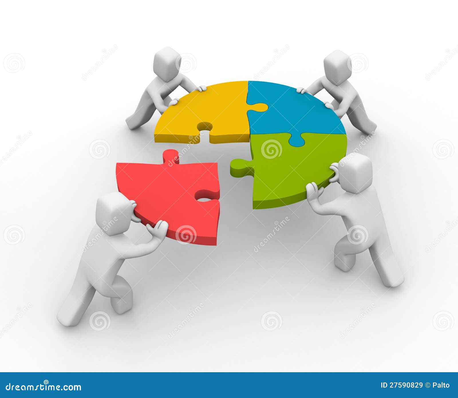 Vennootschap stock illustratie. Illustration of ketting - 27590829