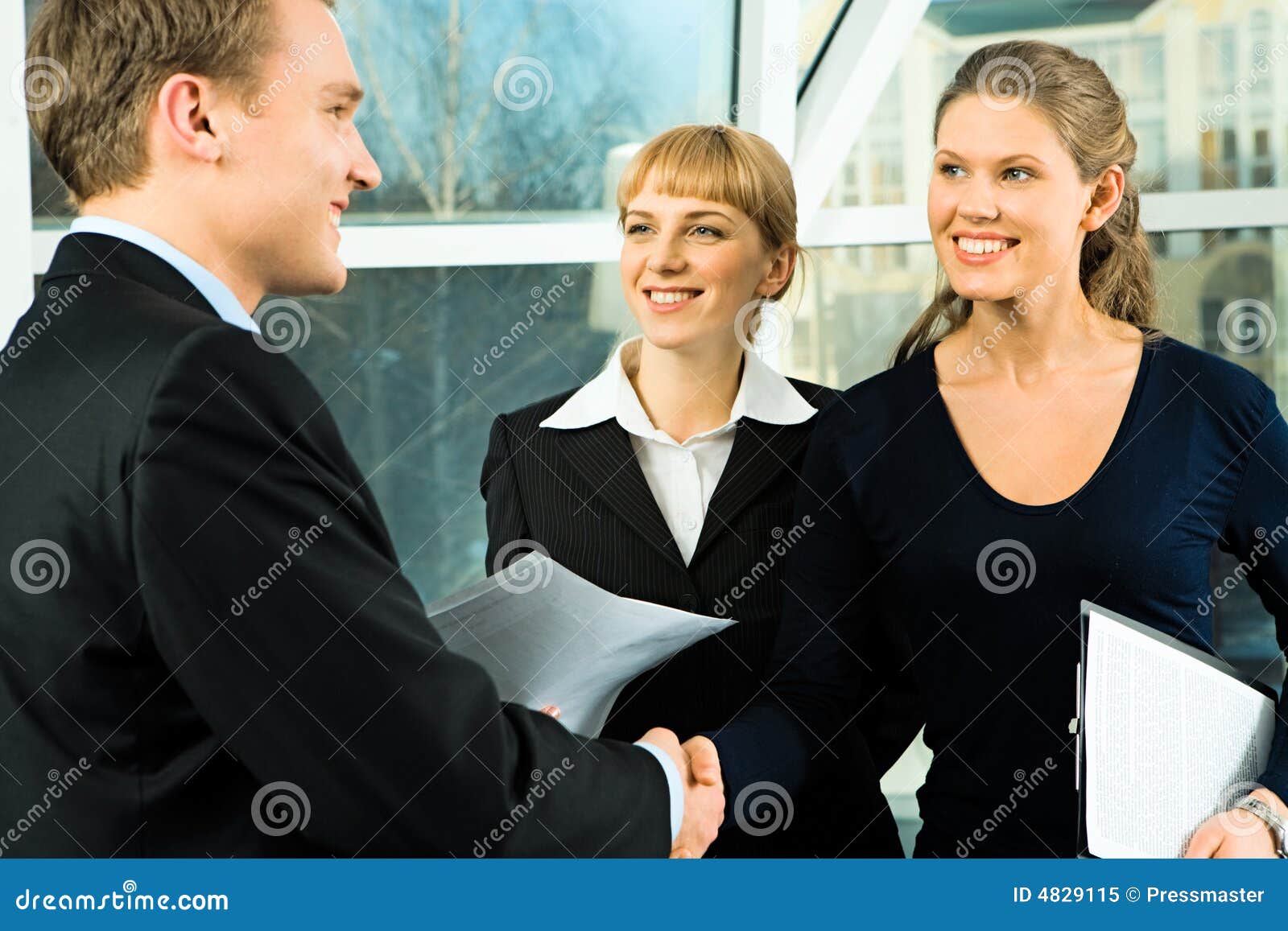 Vennootschap stock afbeelding. Image of wijfje, begrip - 4829115