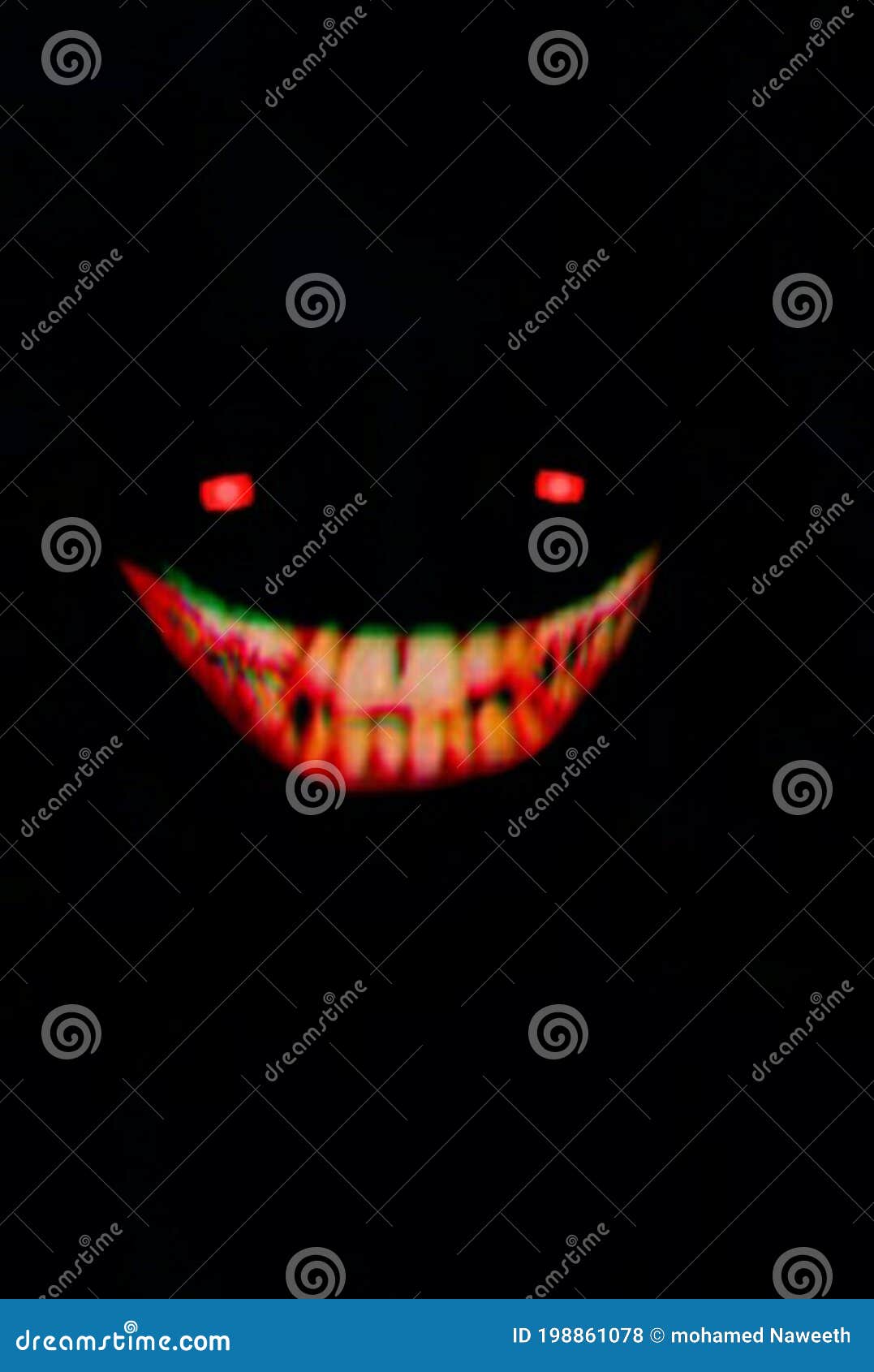Venom Devil Picture with Smile Stock Illustration - Illustration of ...