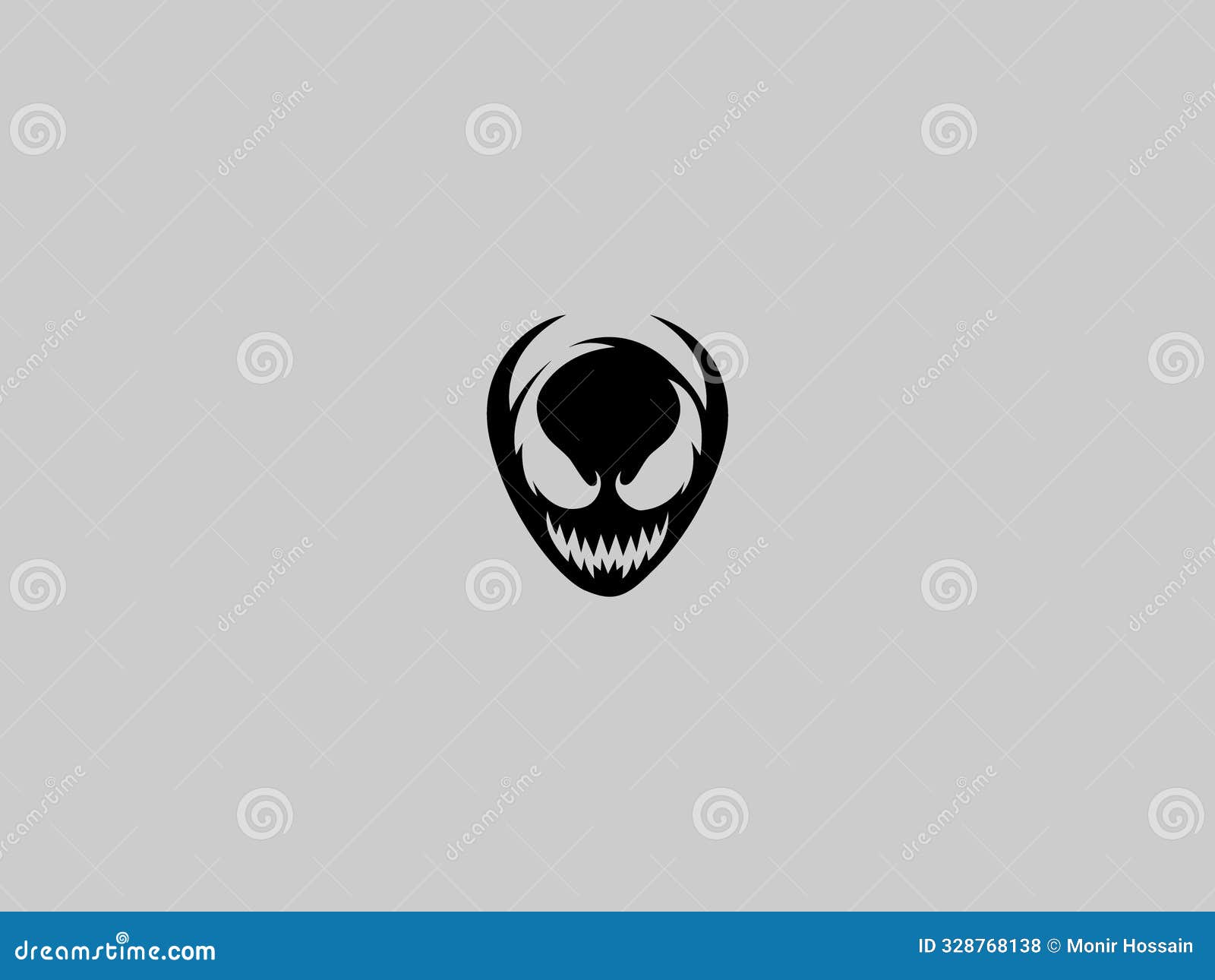 Venom logo design stock vector. Illustration of design - 328768138