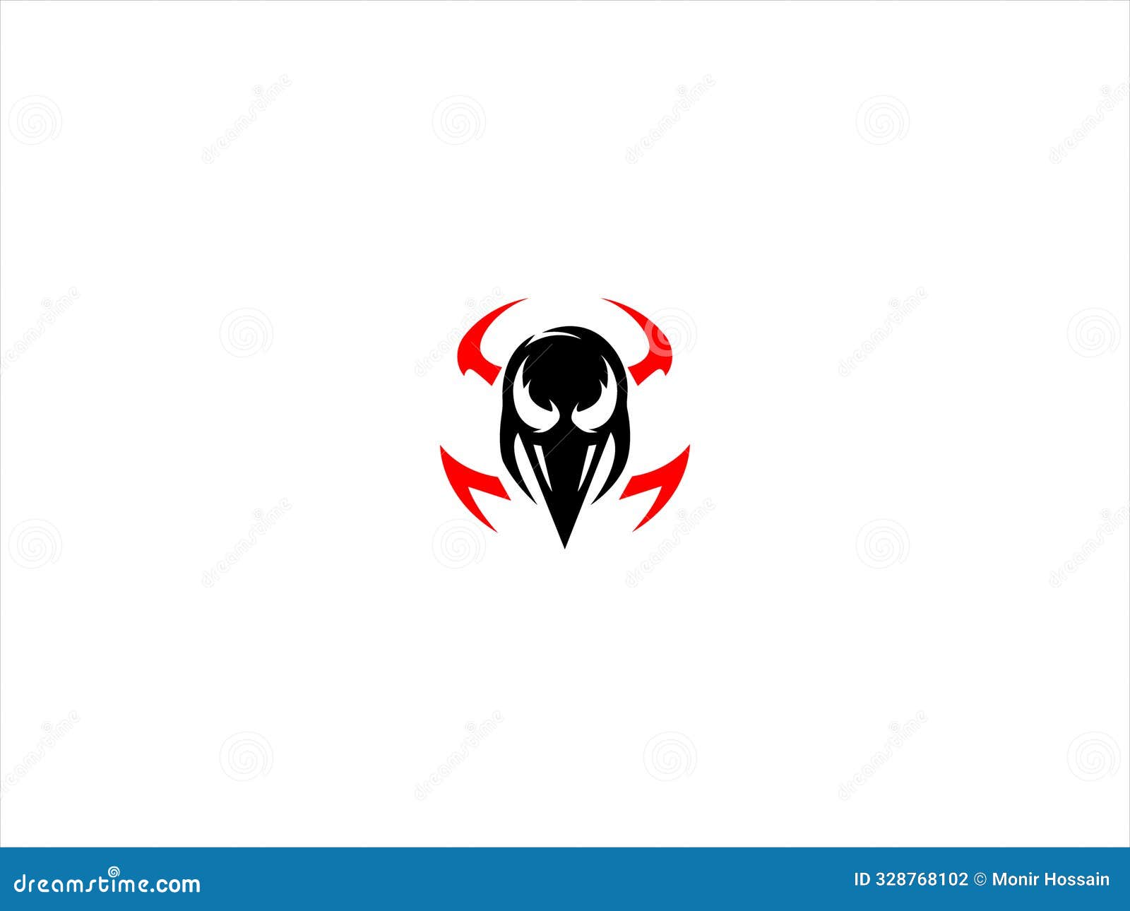Venom Logo Design Cartoon Vector | CartoonDealer.com #328768115