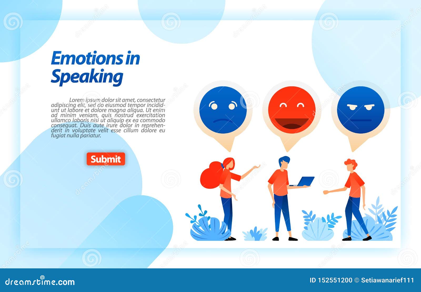 Vent and Chat with Emojis and Emoticons. People Communicate, Dialogue ...