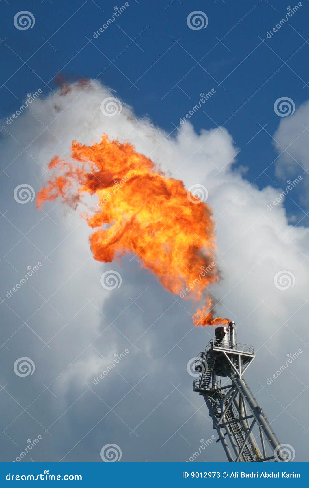 Vent Flare stock image. Image of vent, offshore, exhaust - 9012973