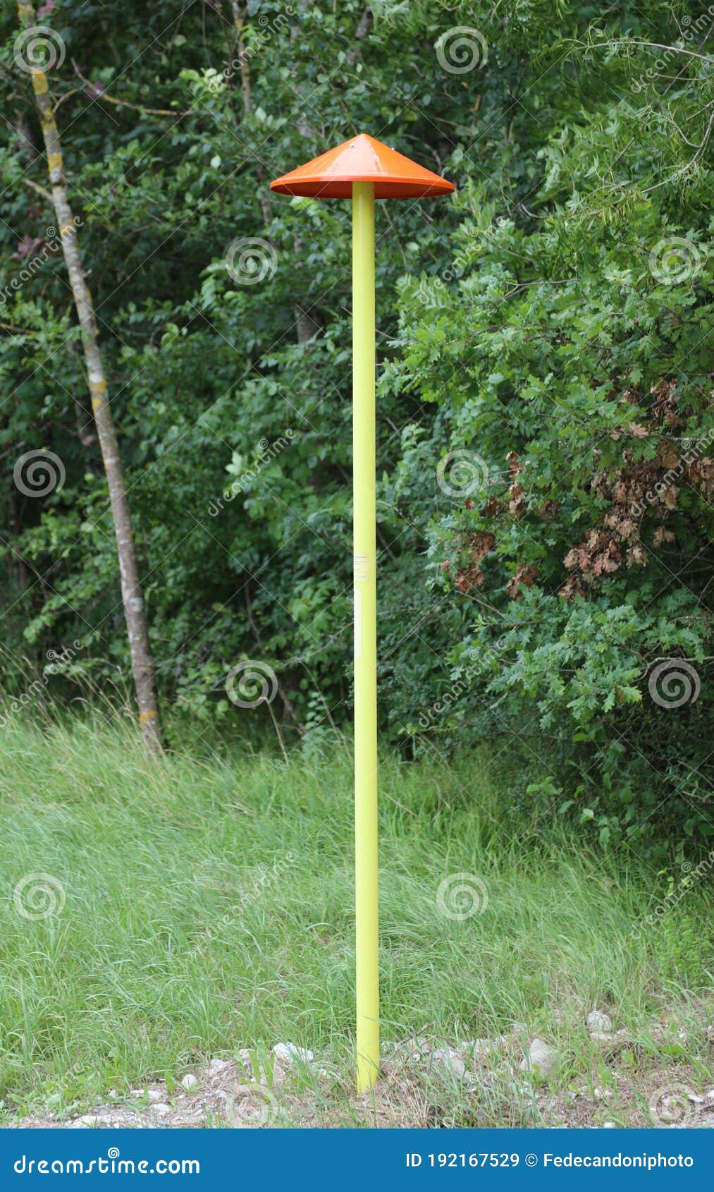 Vent of the Gas Pipe with a Protective Cover Stock Image - Image of ...