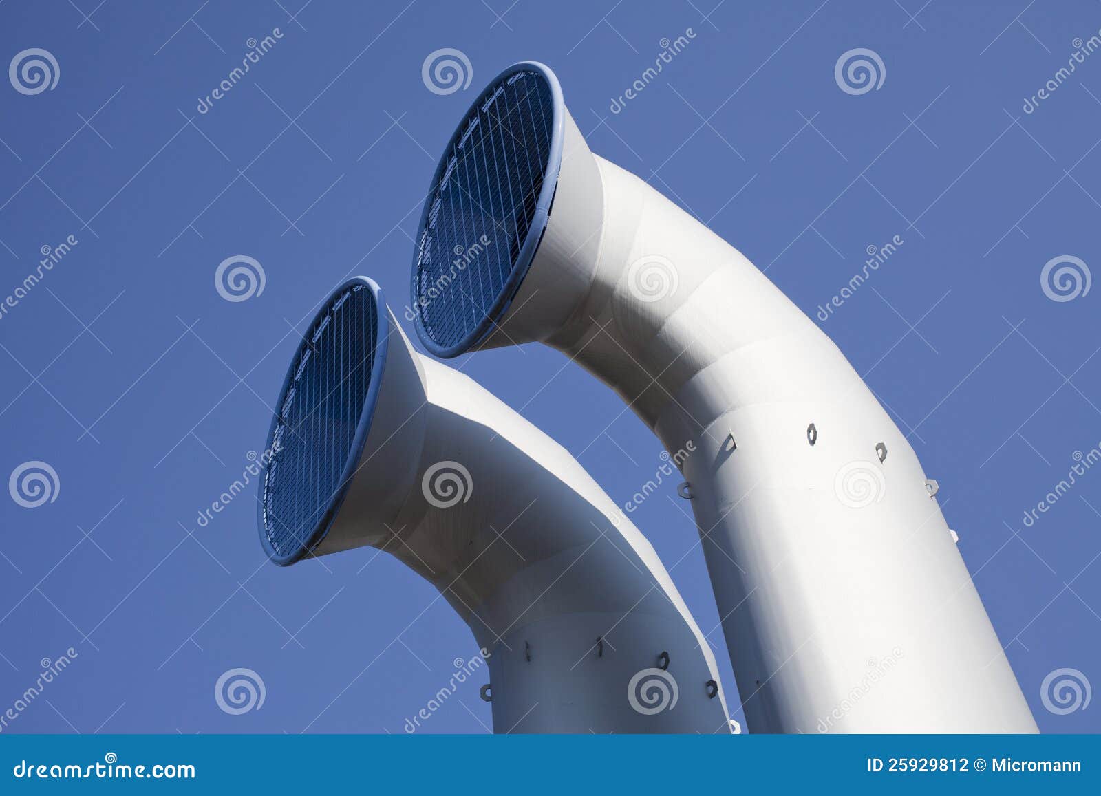 Vent pipes stock photo. Image of pipes, roof, fresh, building - 25929812