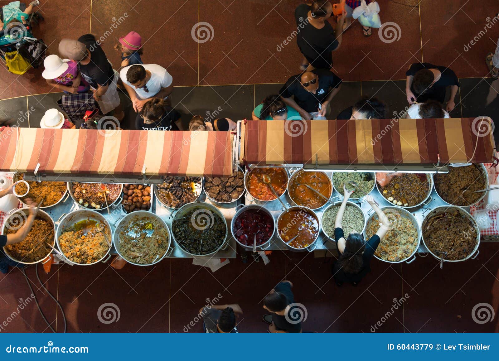 Venta De La Comida En Tel Aviv Imagen de archivo editorial - Imagen de ...