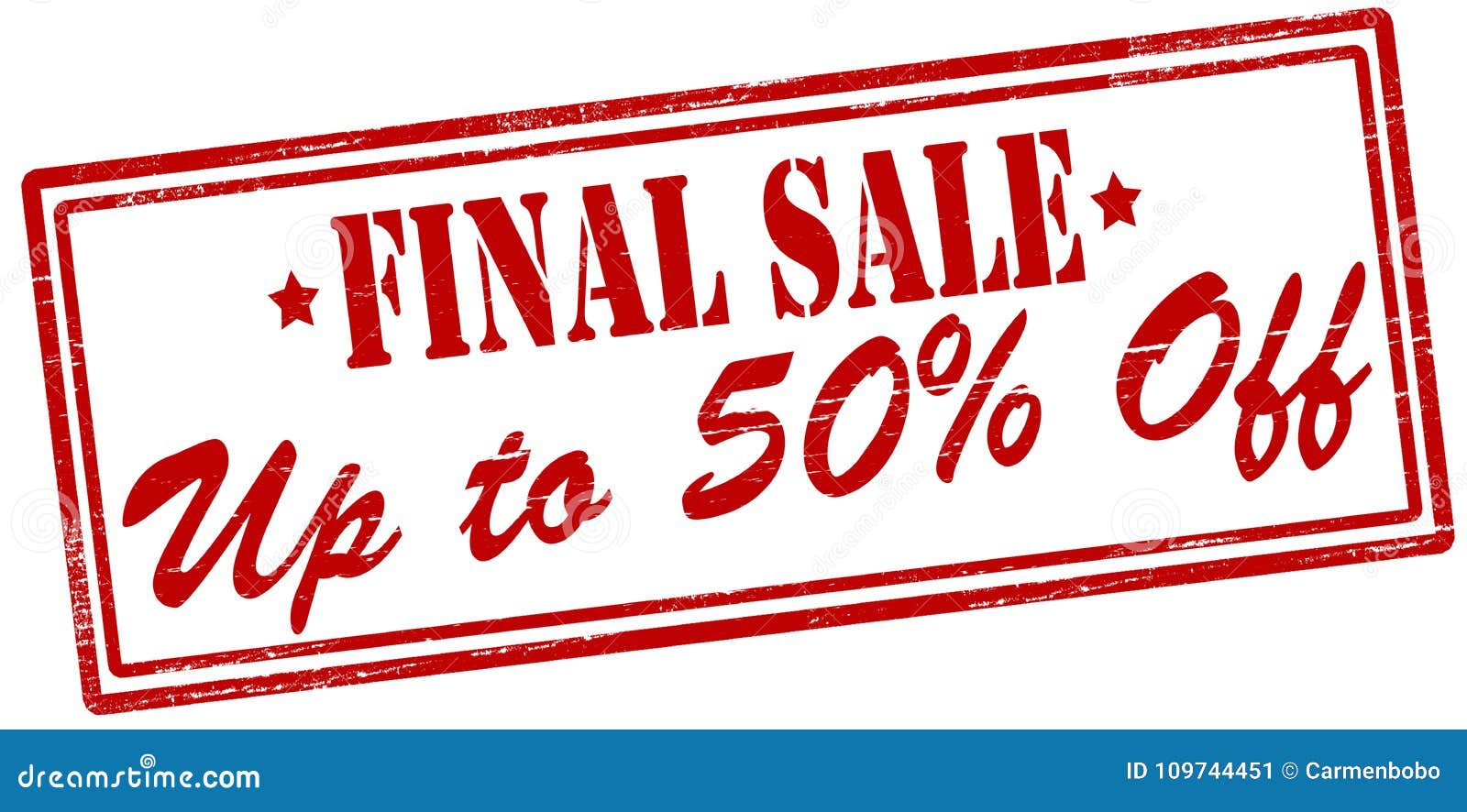 Venta final stock de ilustración. Ilustración de concepto - 109744451
