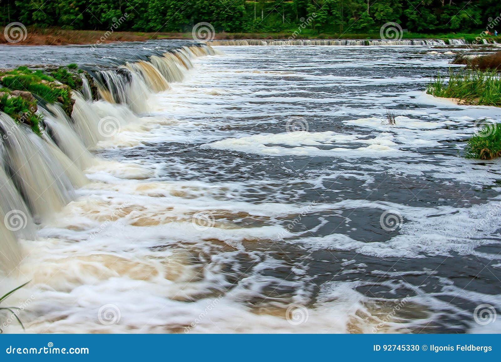 Venta waterfall stock photo. Image of disposition, current - 92745330