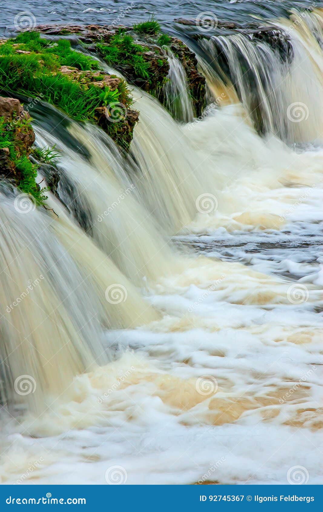 Venta waterfall stock image. Image of landscape, flow - 92745367