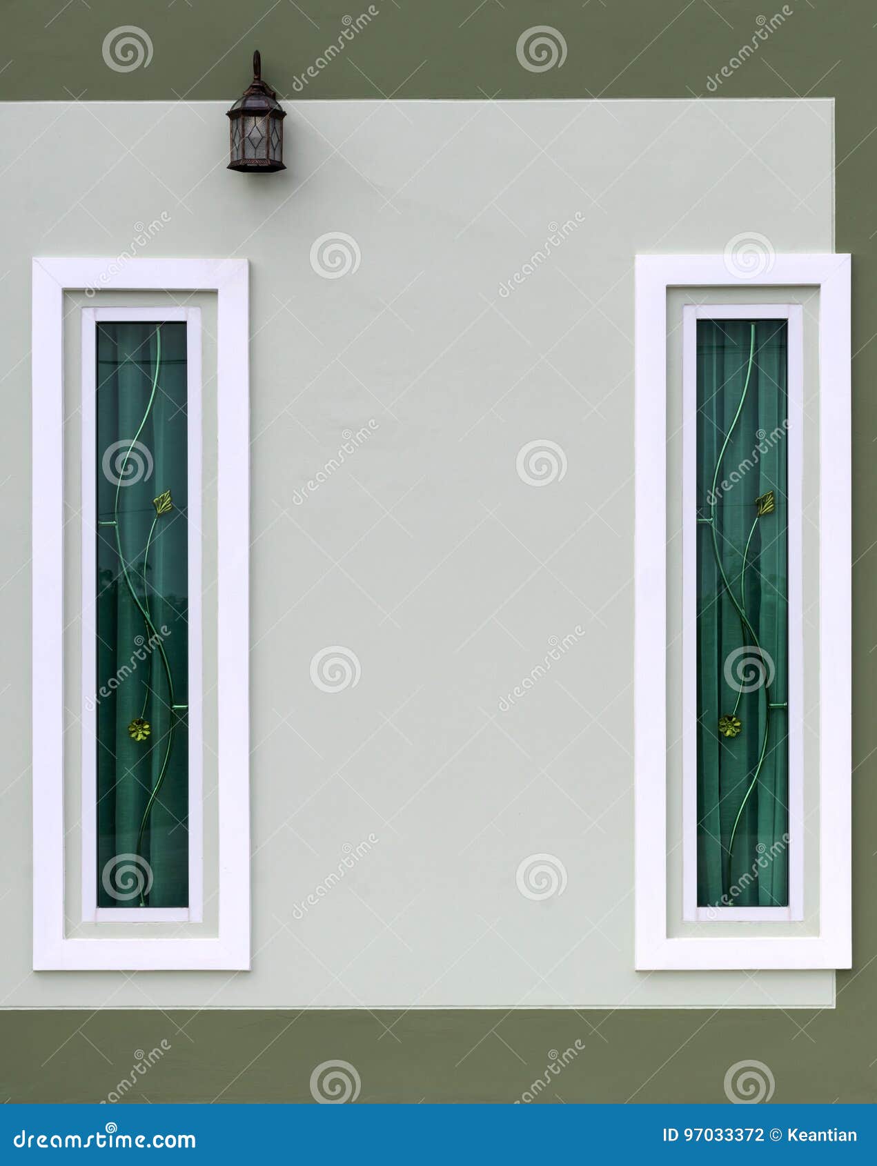 Ventana Concreta Rectangular Blanca Foto de archivo - Imagen de blanco ...