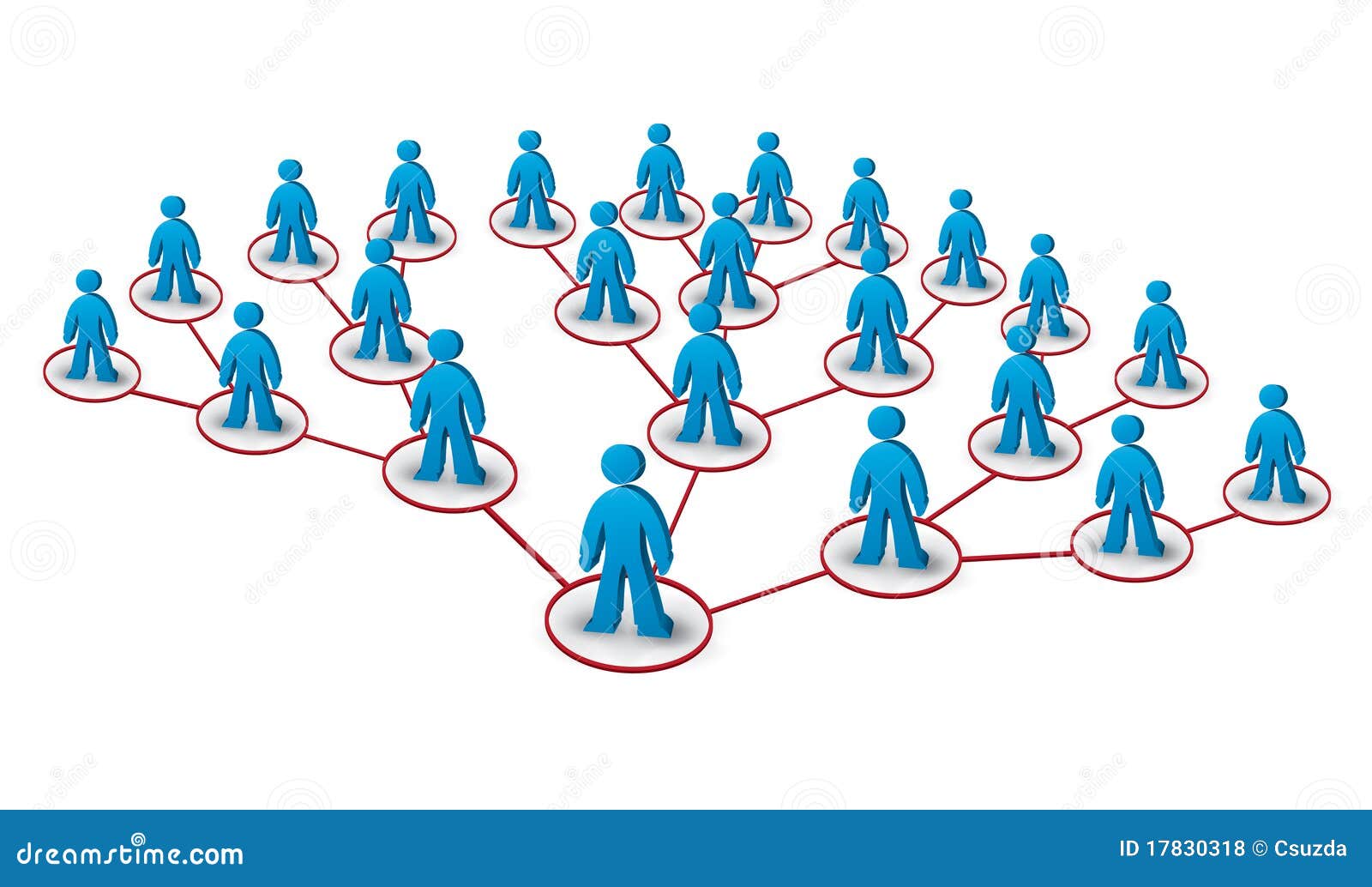Vente pyramidale illustration de vecteur. Illustration du réseau - 17830318