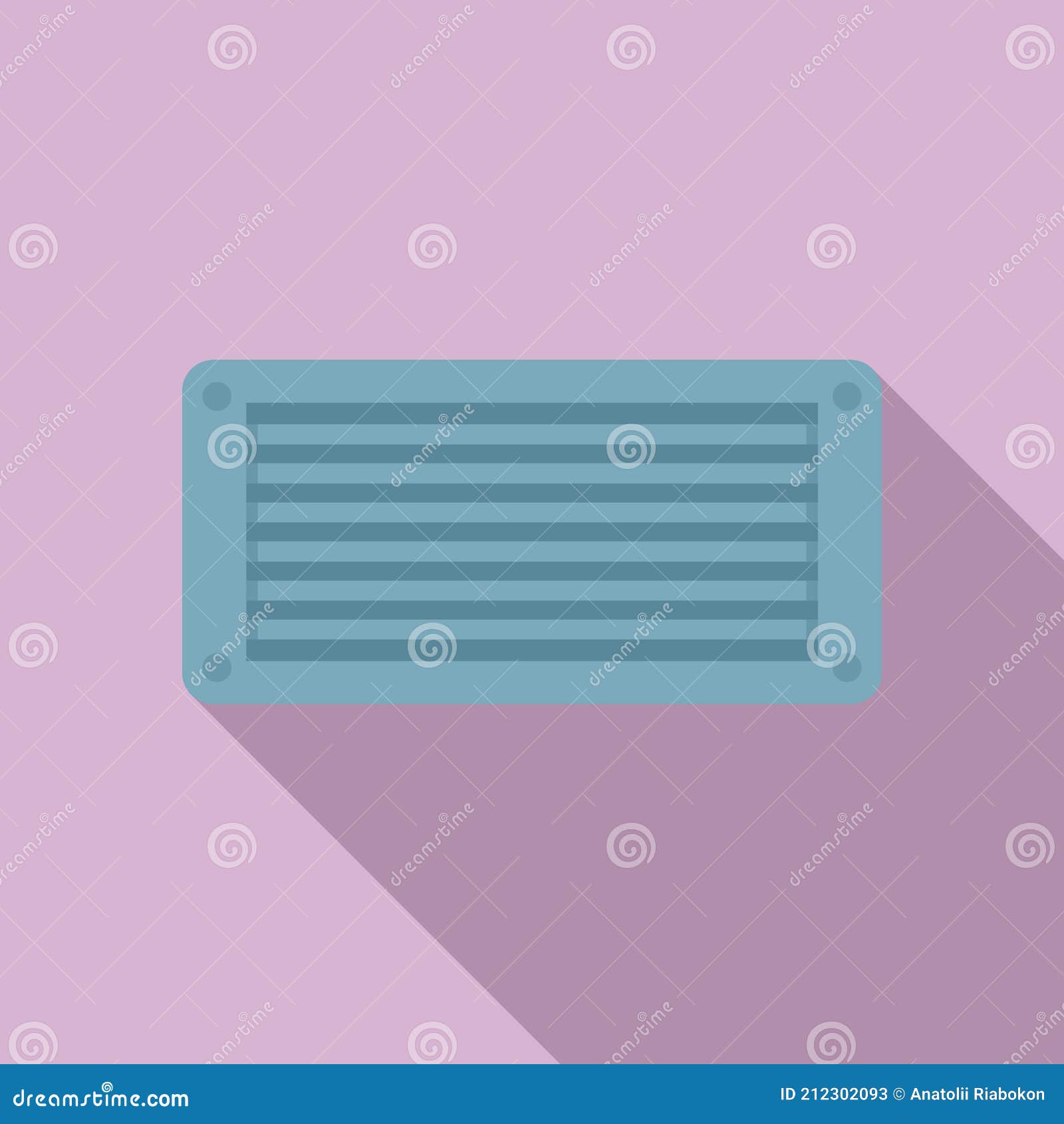 Air Duct Icon Cartoon Vector | CartoonDealer.com #108572855