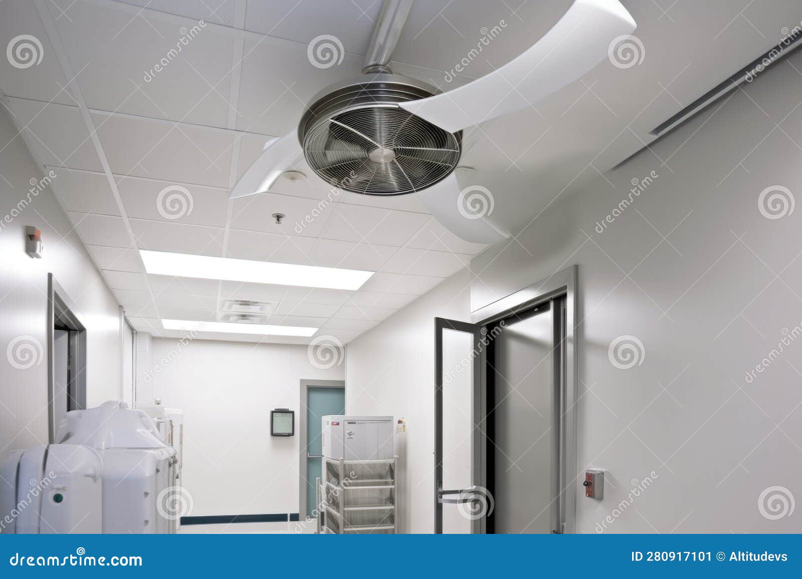 Ventilation and Exhaust System with Fan, Temperature Sensor, and ...