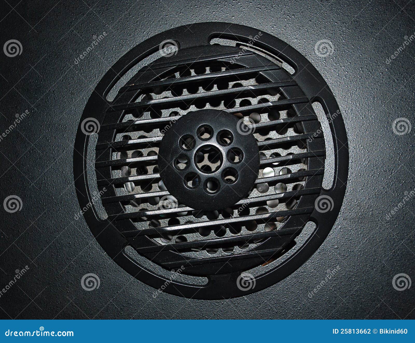 Ventilation grid. stock photo. Image of propeller, power - 25813662