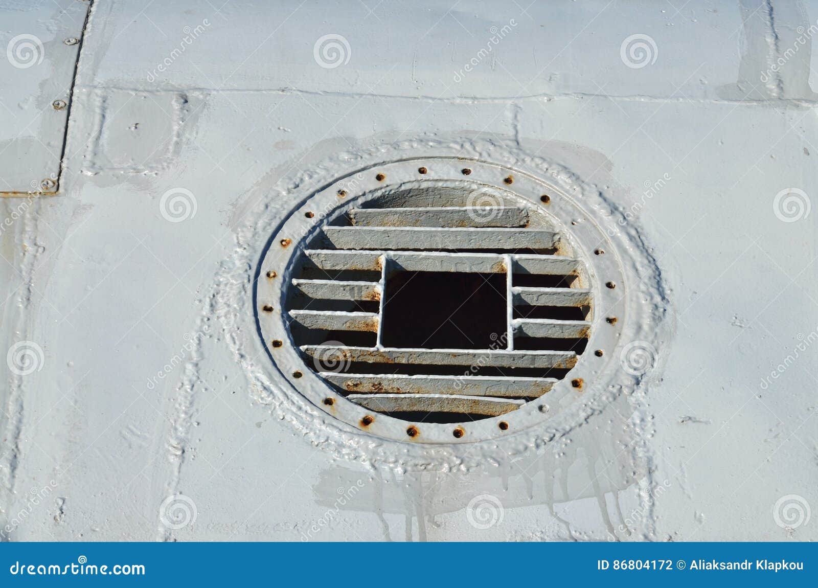 Ventilation Hatch Of A Diesel Locomotive Stock Photo | CartoonDealer ...
