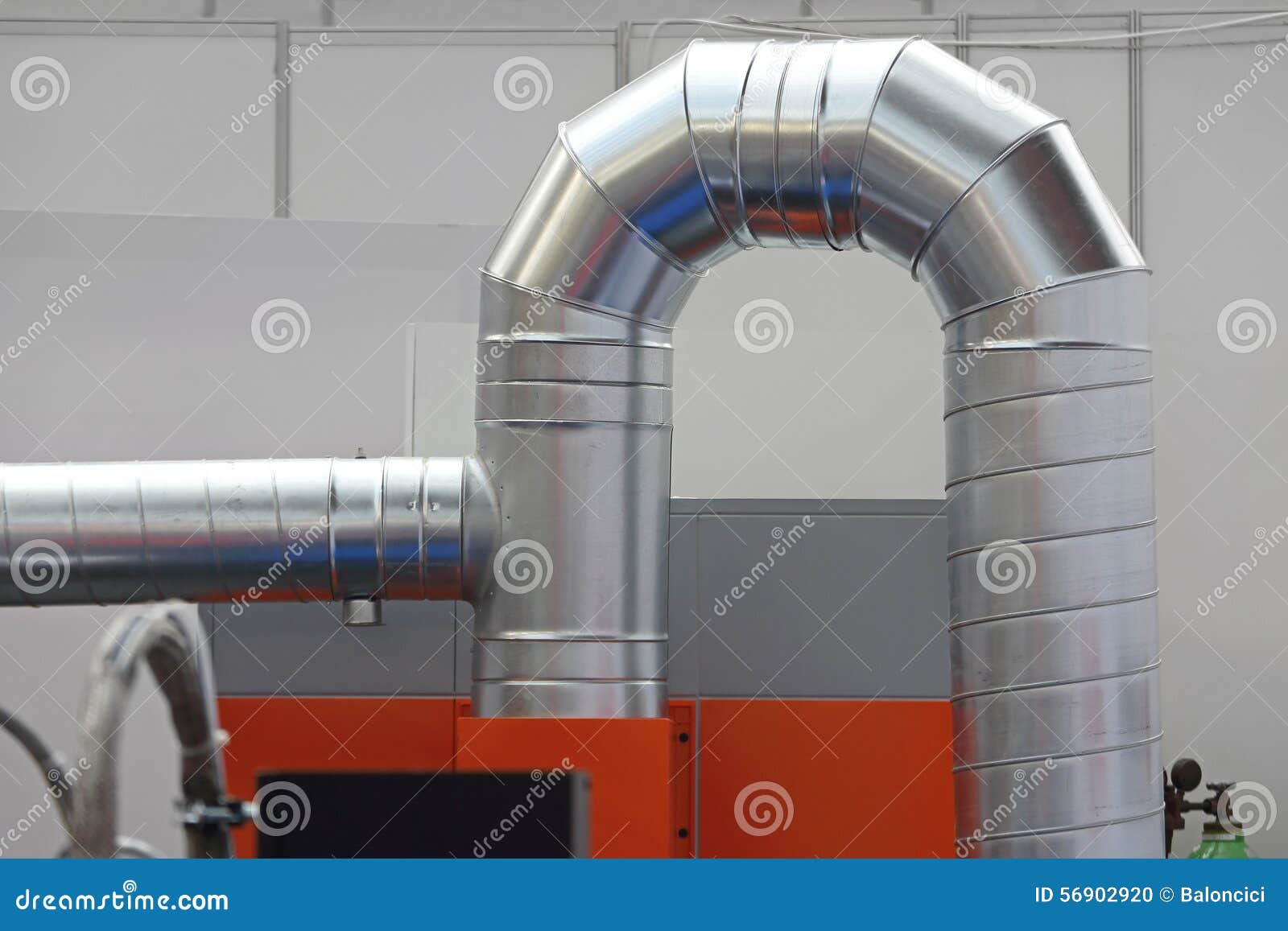 Ventilation Pipe stock photo. Image of isolation, vents - 56902920