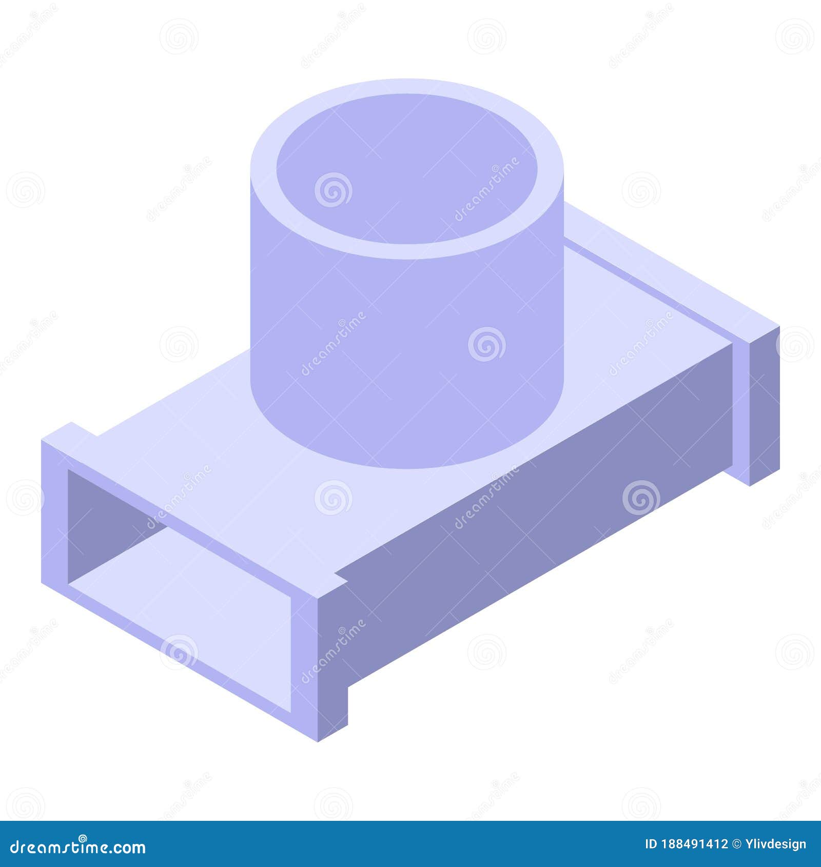 Ventilation Pipe Cartoon Vector Set Icon. Isolated Cartoon Set Icon ...