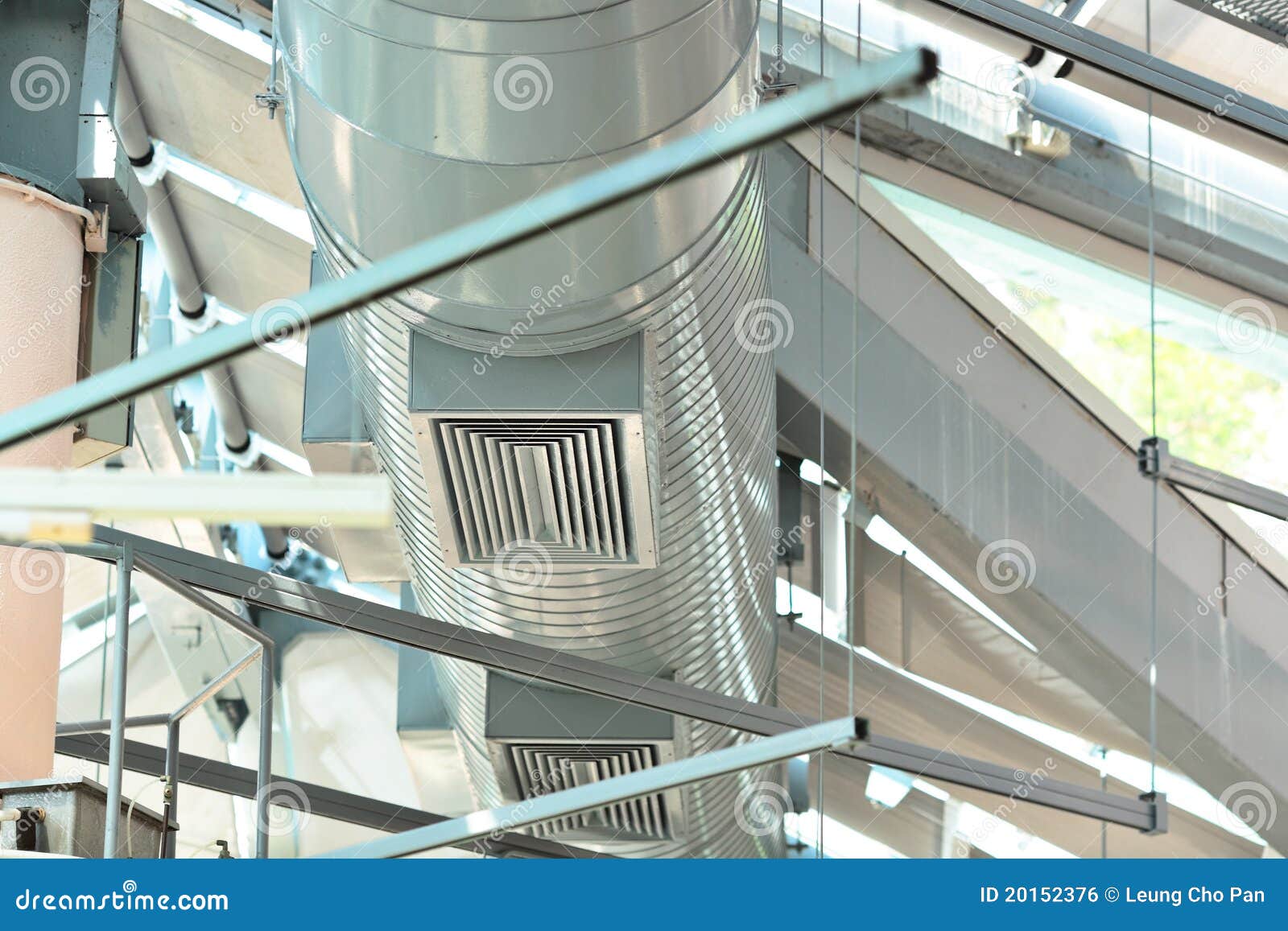 Ventilation pipes stock photo. Image of cold, exchange - 20152376