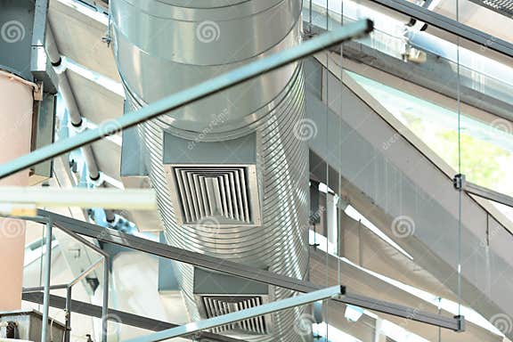 Ventilation pipes stock photo. Image of cold, exchange - 20152376