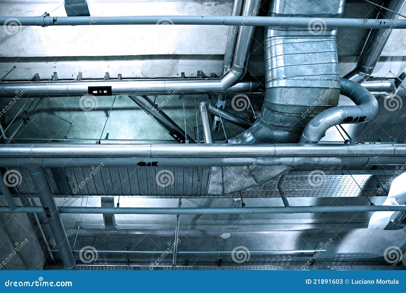 Ventilation pipes stock image. Image of building, architecture - 21891603