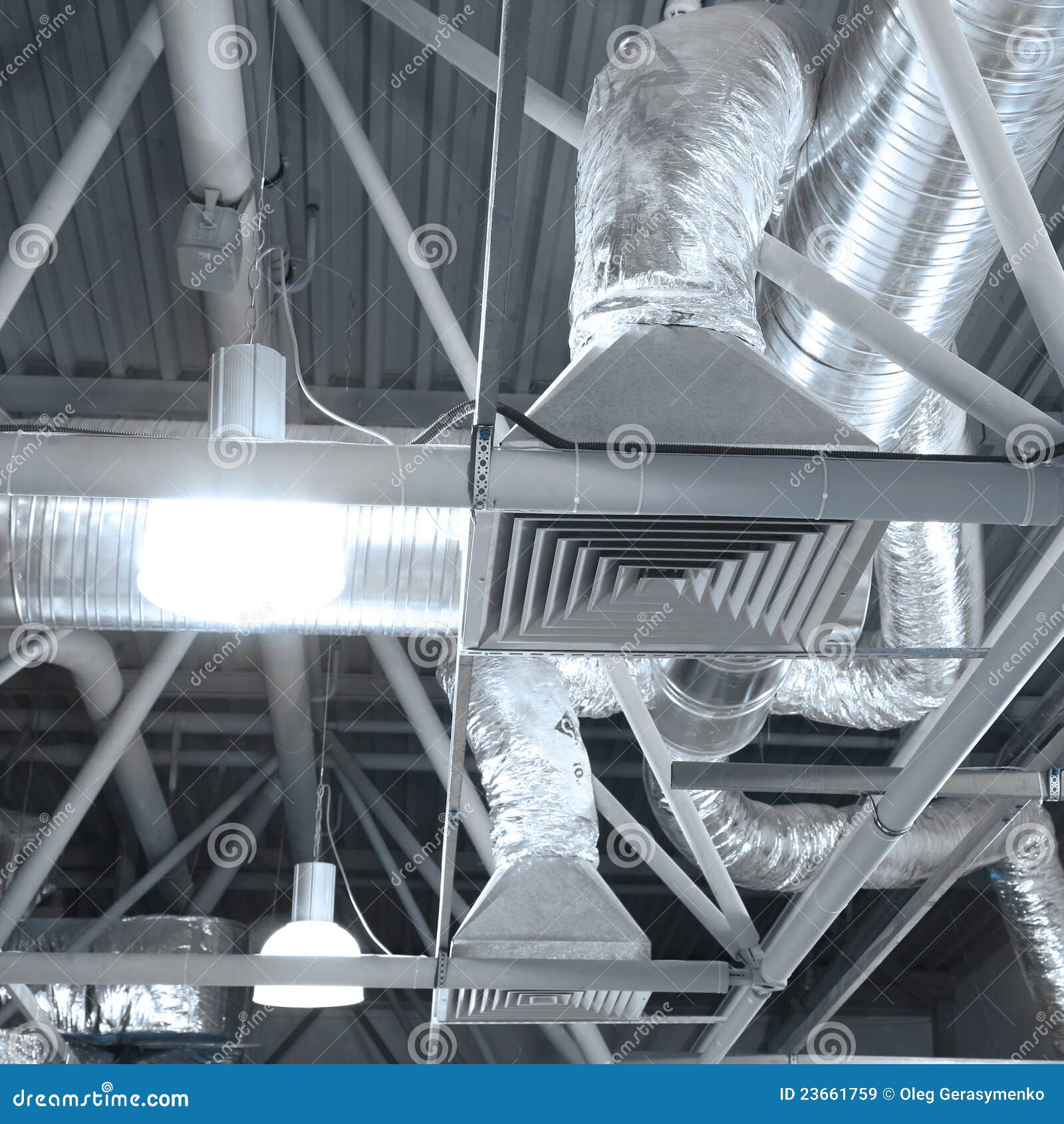 Ventilation pipes stock image. Image of circulation, ventilation - 23661759