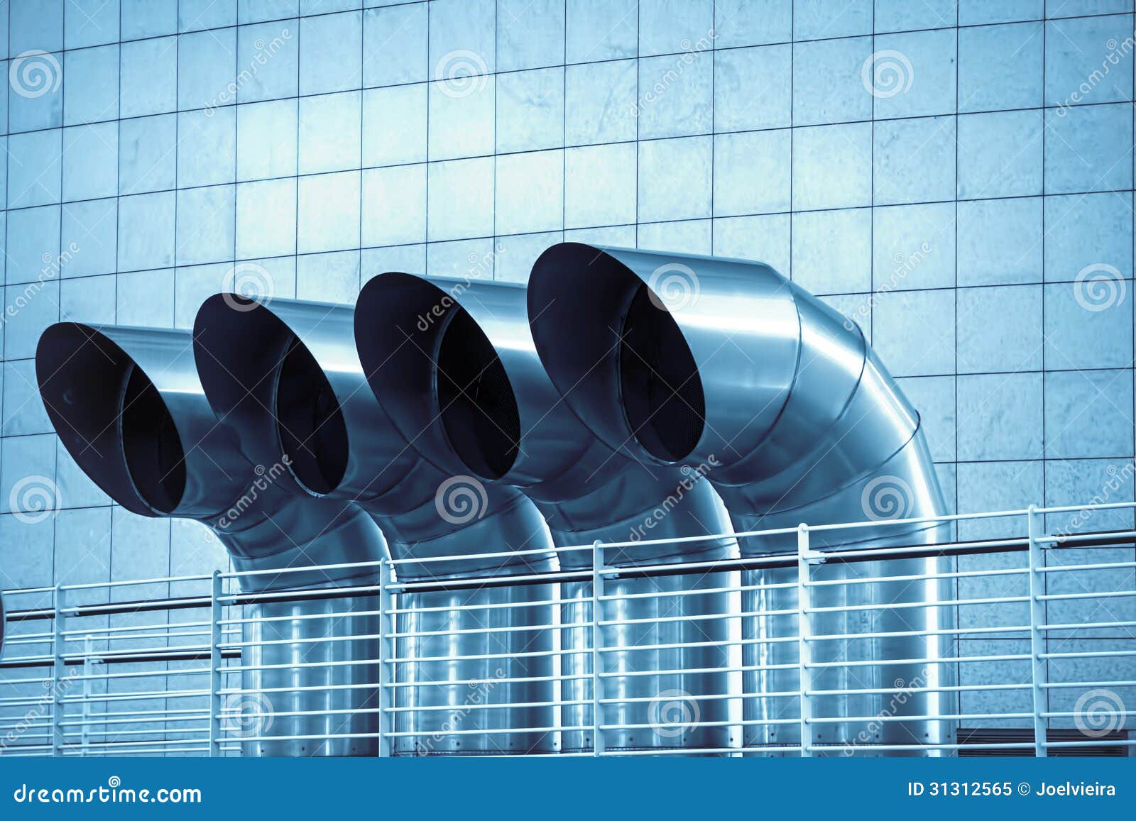 Ventilation Pipes Royalty-Free Stock Photography | CartoonDealer.com ...