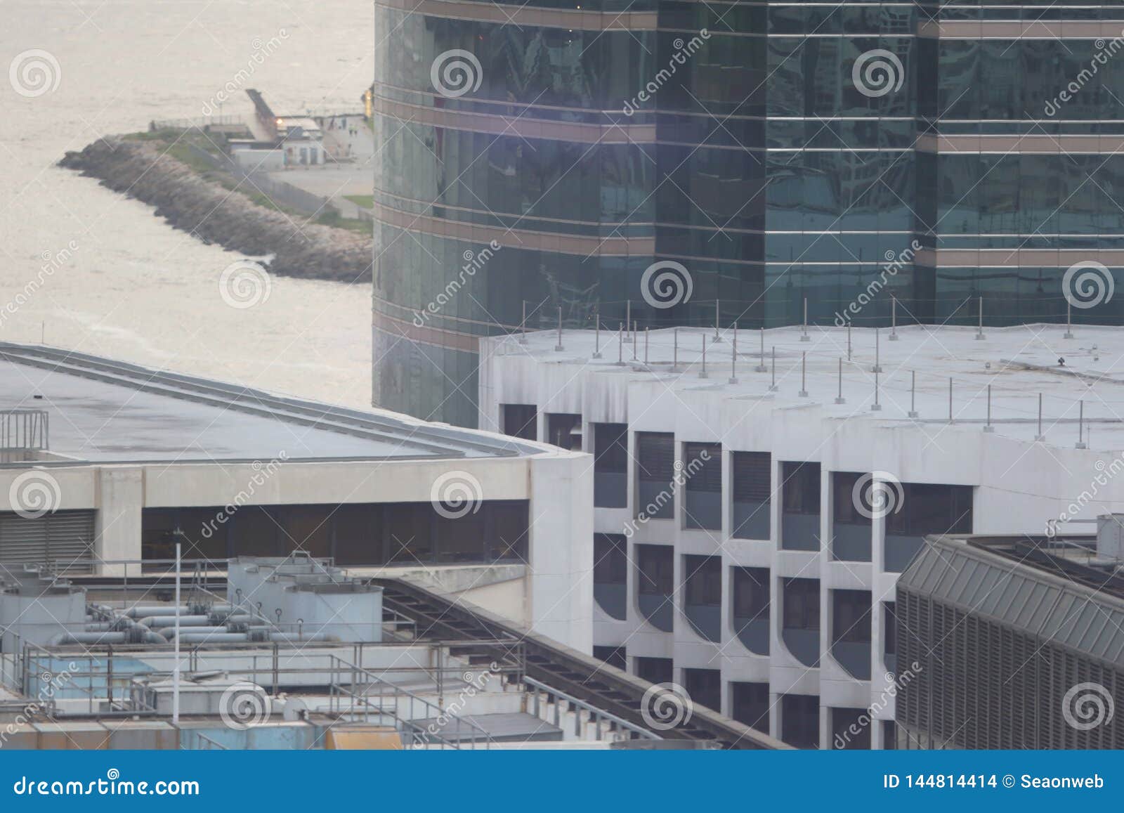A Ventilation Shafts on the Roof of the House Stock Photo - Image of ...