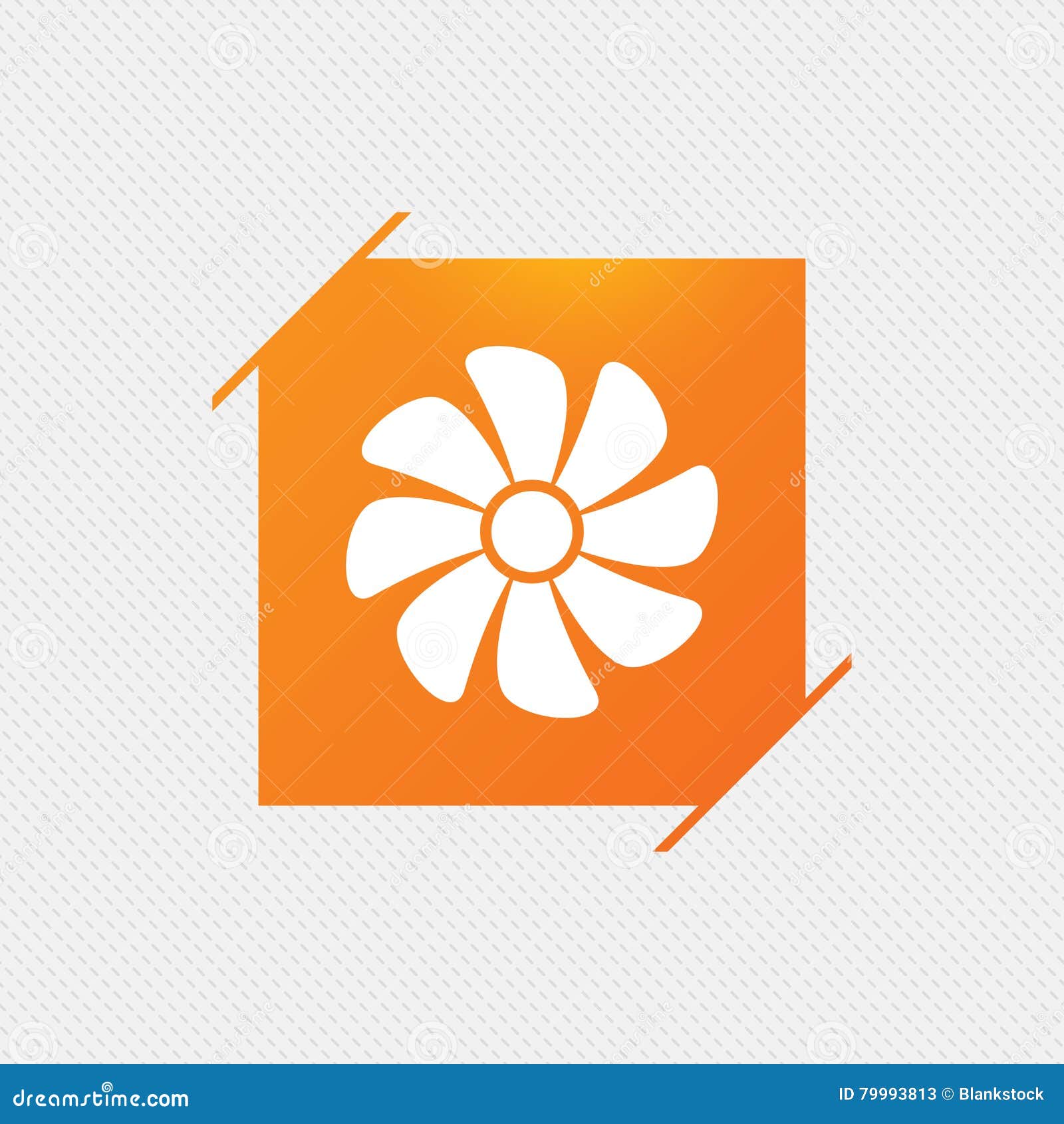 Ventilation Sign Icon. Ventilator Symbol Stock Vector - Illustration of ...