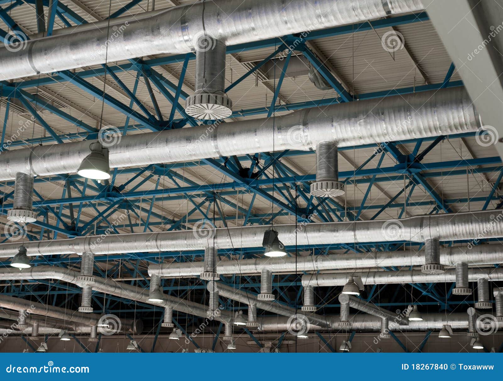 Ventilation System In Laboratory, With Controlled Air Flow And Hepa ...