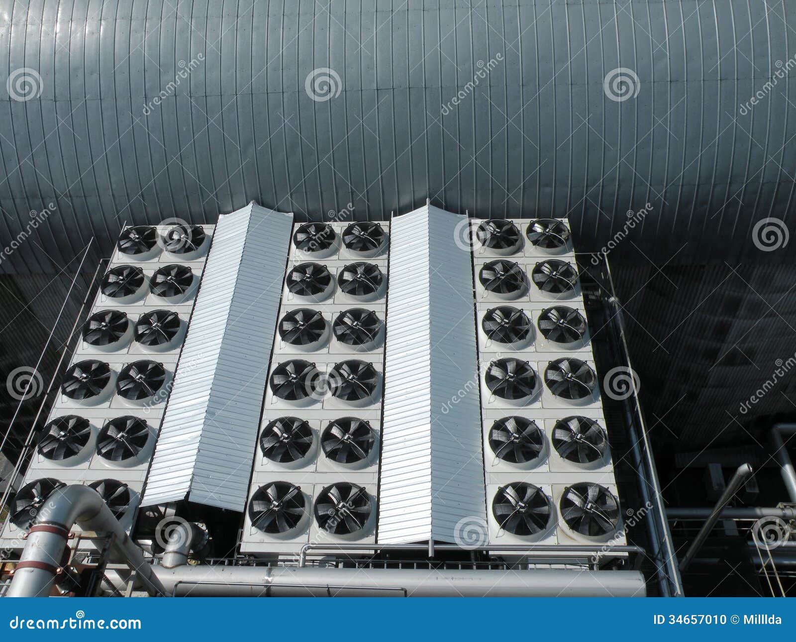 Ventilation system stock photo. Image of construction - 34657010