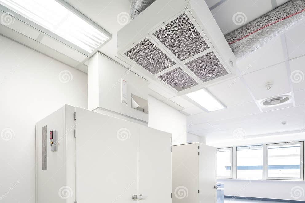 Ventilation System in Laboratory, with Controlled Air Flow and Hepa ...