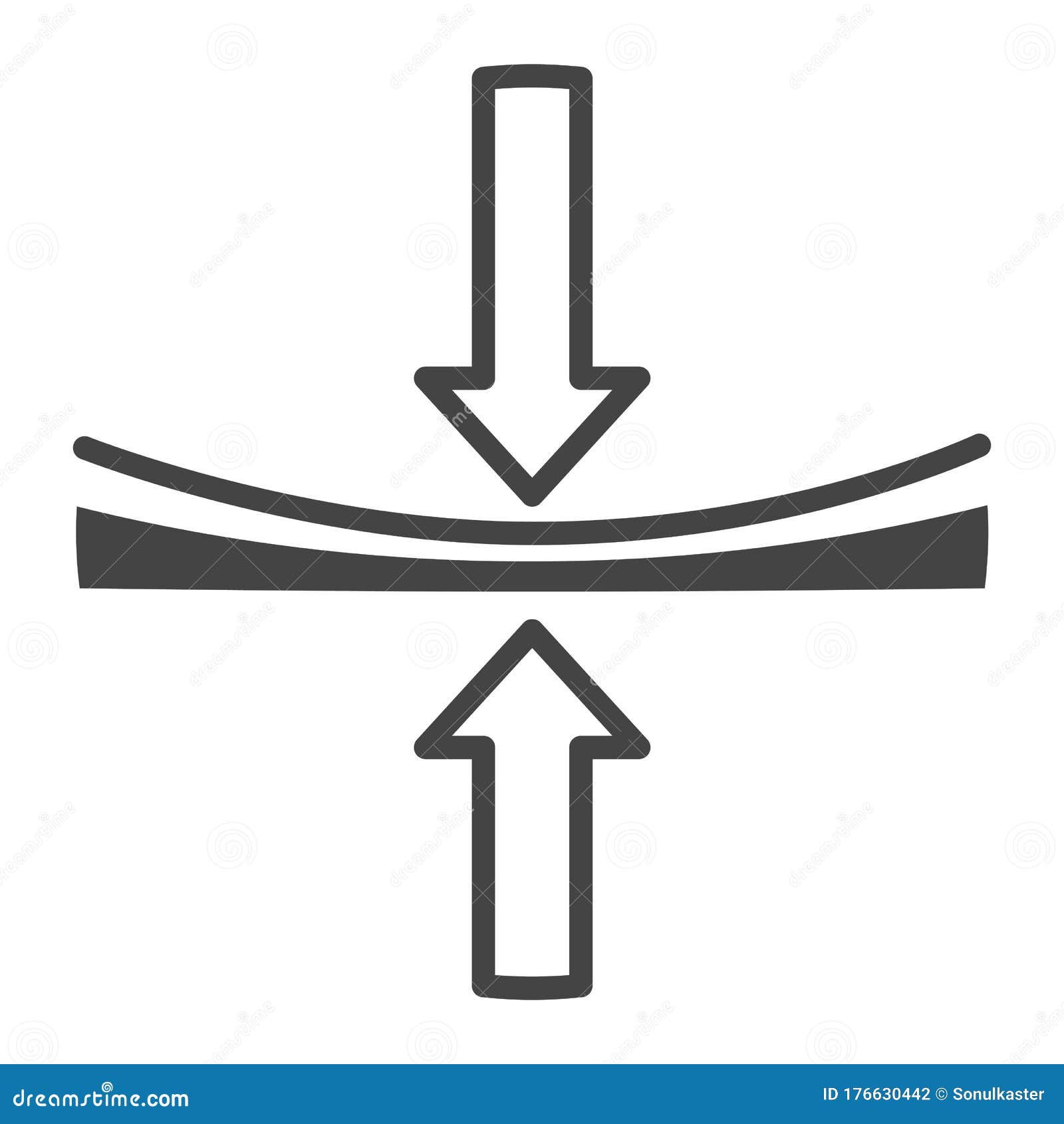 Air Mattress System Black Glyph Icon. Effective Support Surface. Used ...