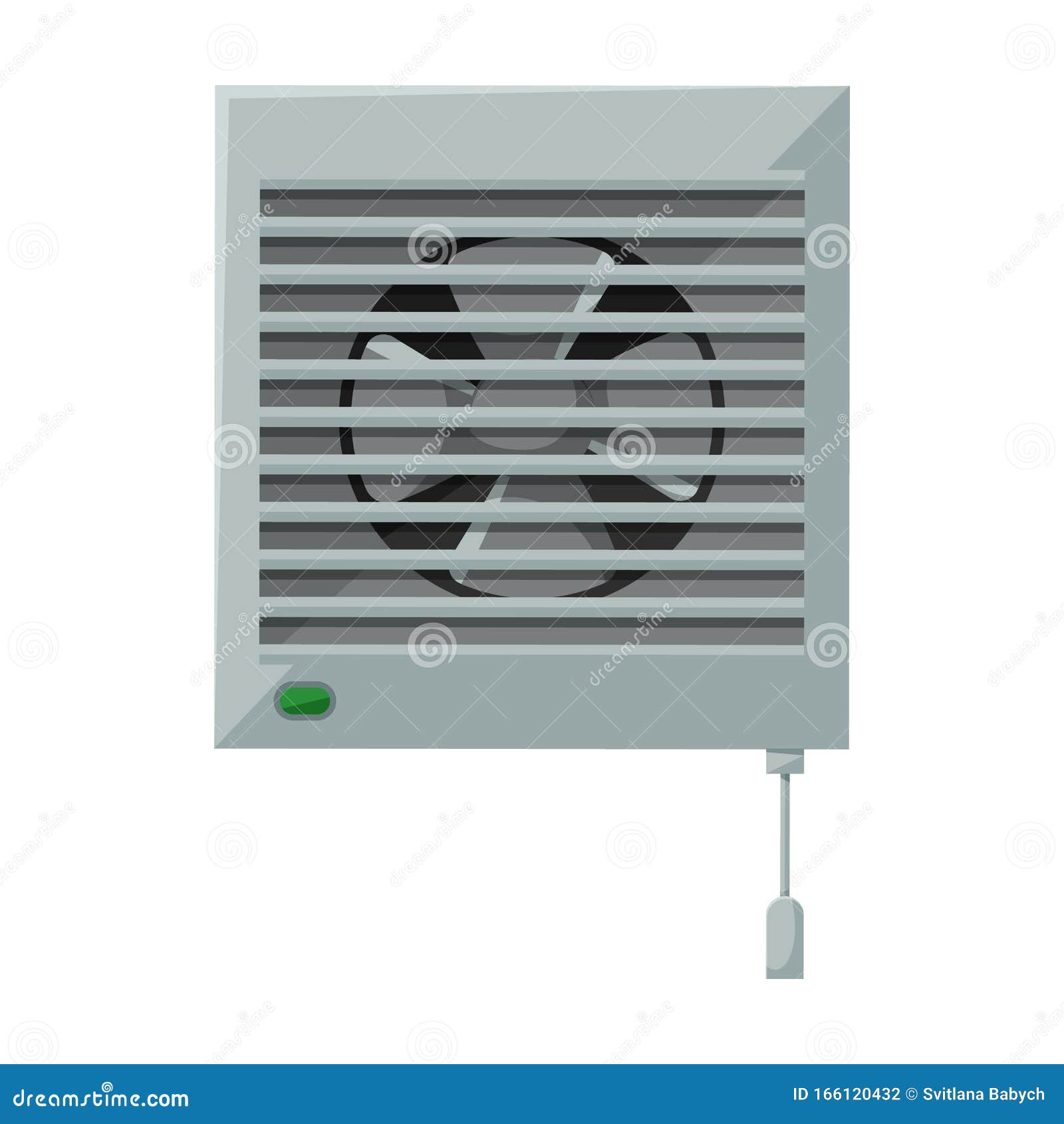 Ventilation Vector Icon.Cartoon Vector Icon Isolated on White ...