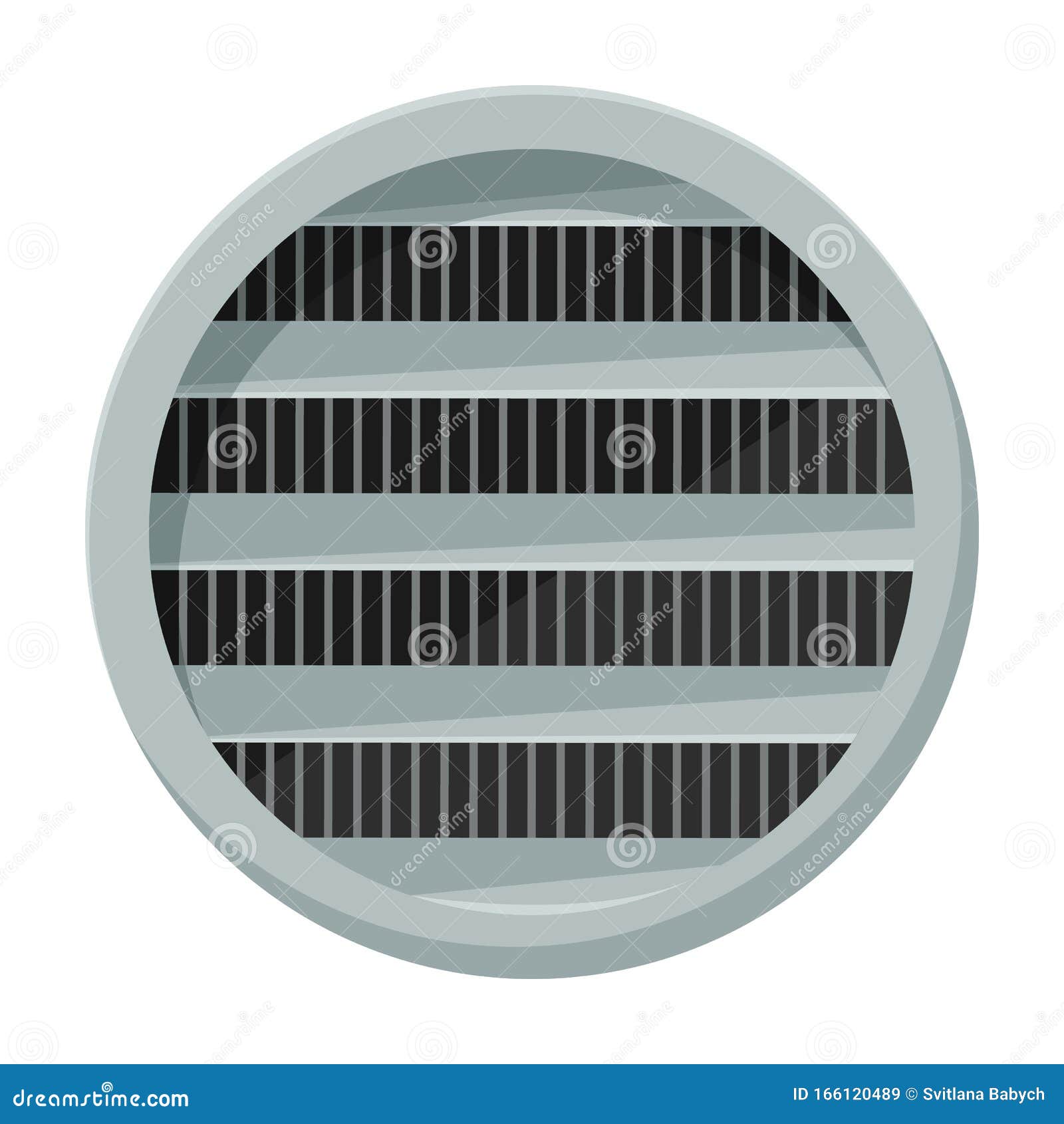 Ventilation Vector Icon.Cartoon Vector Icon Isolated on White ...