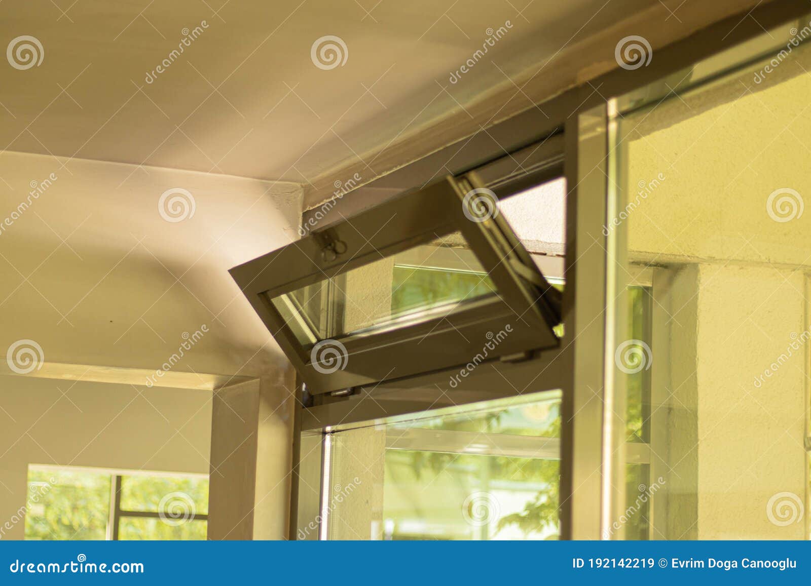 Ventilation window stock image. Image of detail, black - 192142219