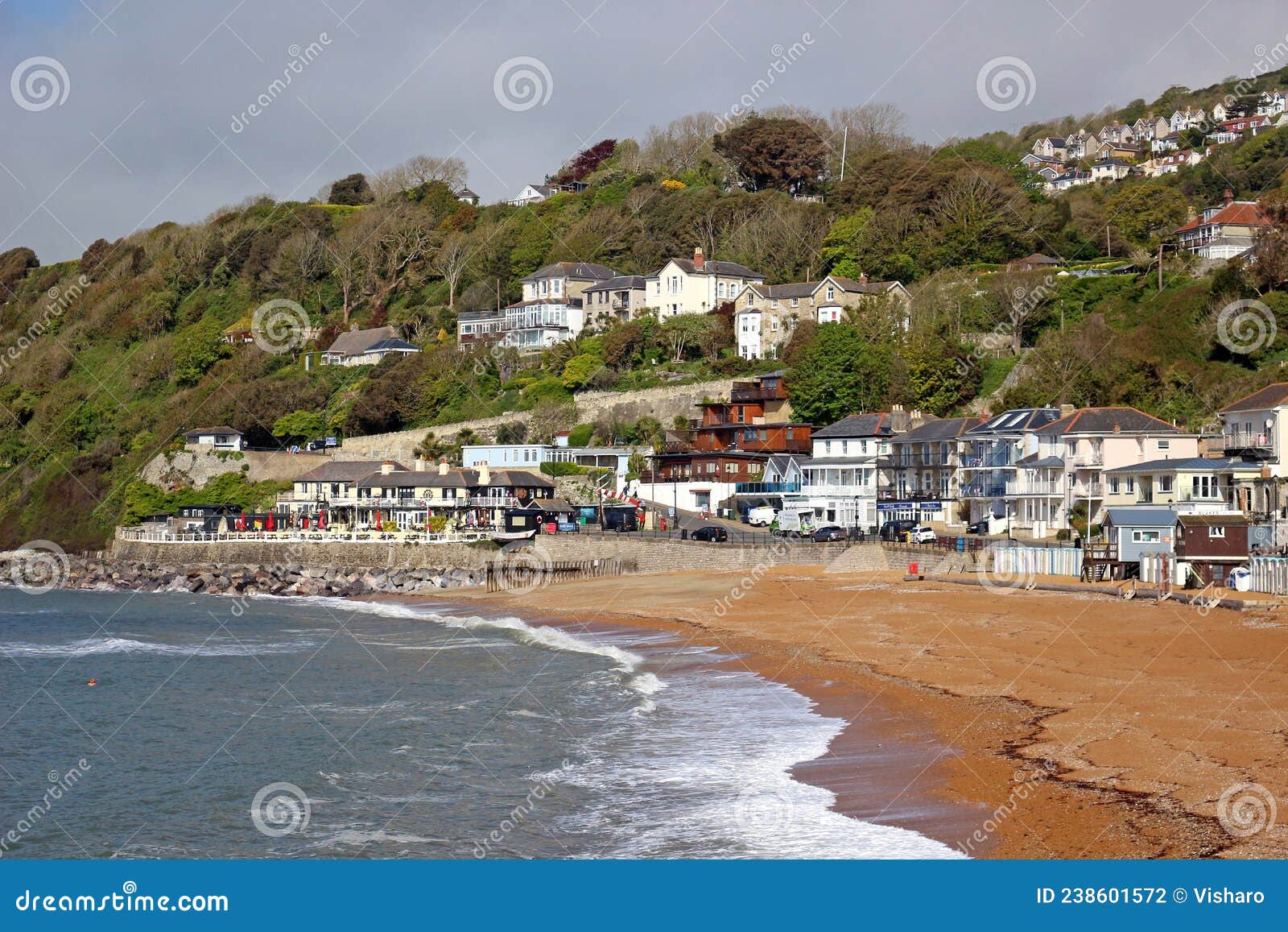 Ventnor Beach editorial photography. Image of chert - 238601572