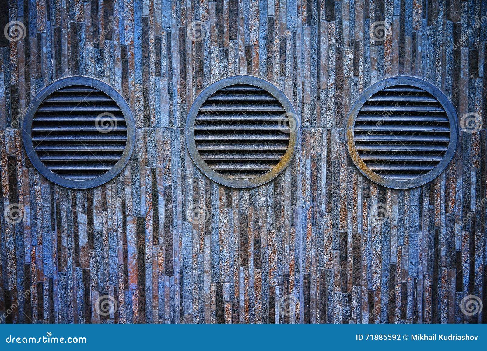 Vents on the wall stock photo. Image of vents, view, wall - 71885592